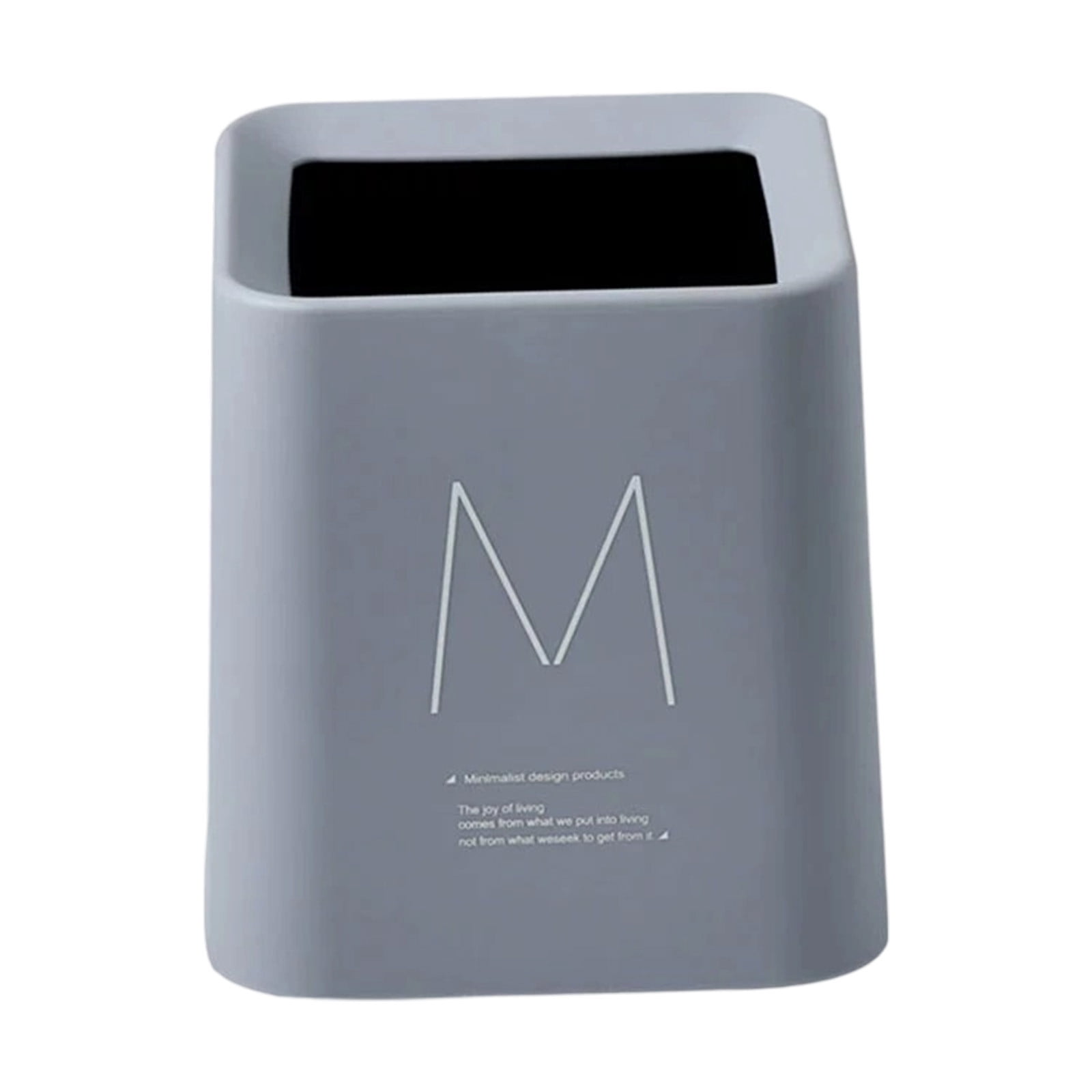 Tunhigl Scandinavian Mini Desktop Trash Can , Space-Saving Waste Bin ...