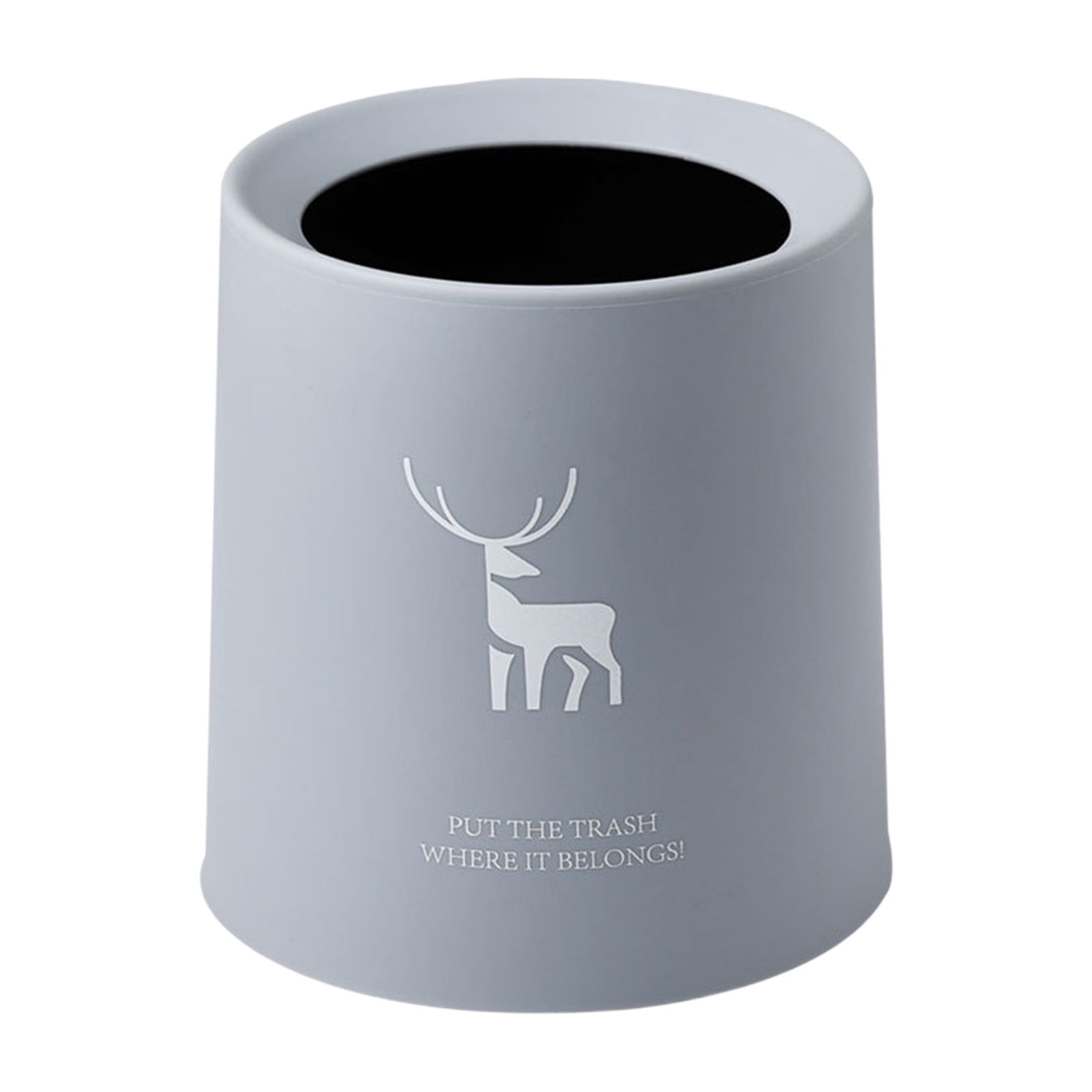 Tunhigl Scandinavian Mini Desktop Trash Can , Space-Saving Waste Bin ...
