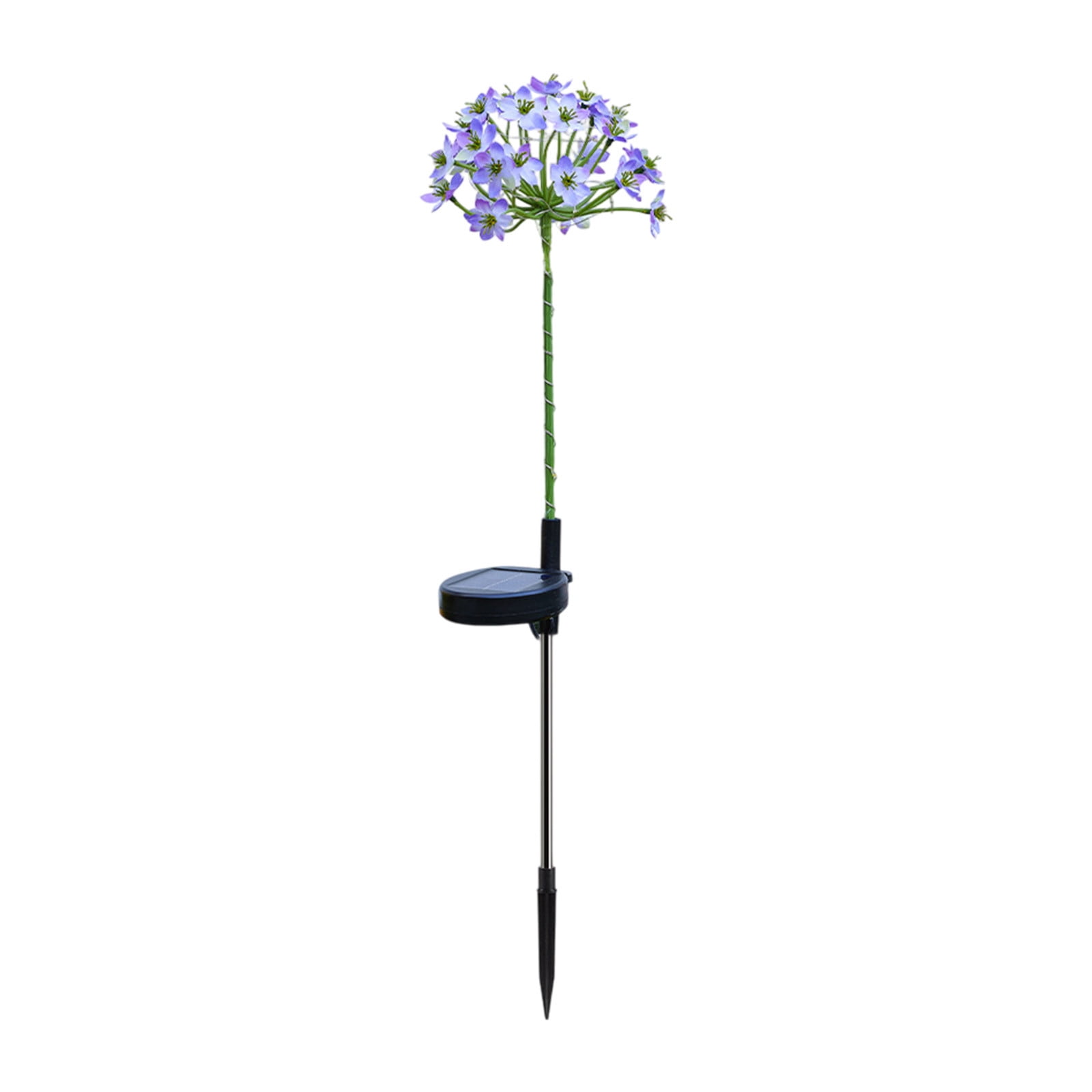 Tunhigl Solar LED Flower String Lights Outdoor - Colorful 25ft Garden ...