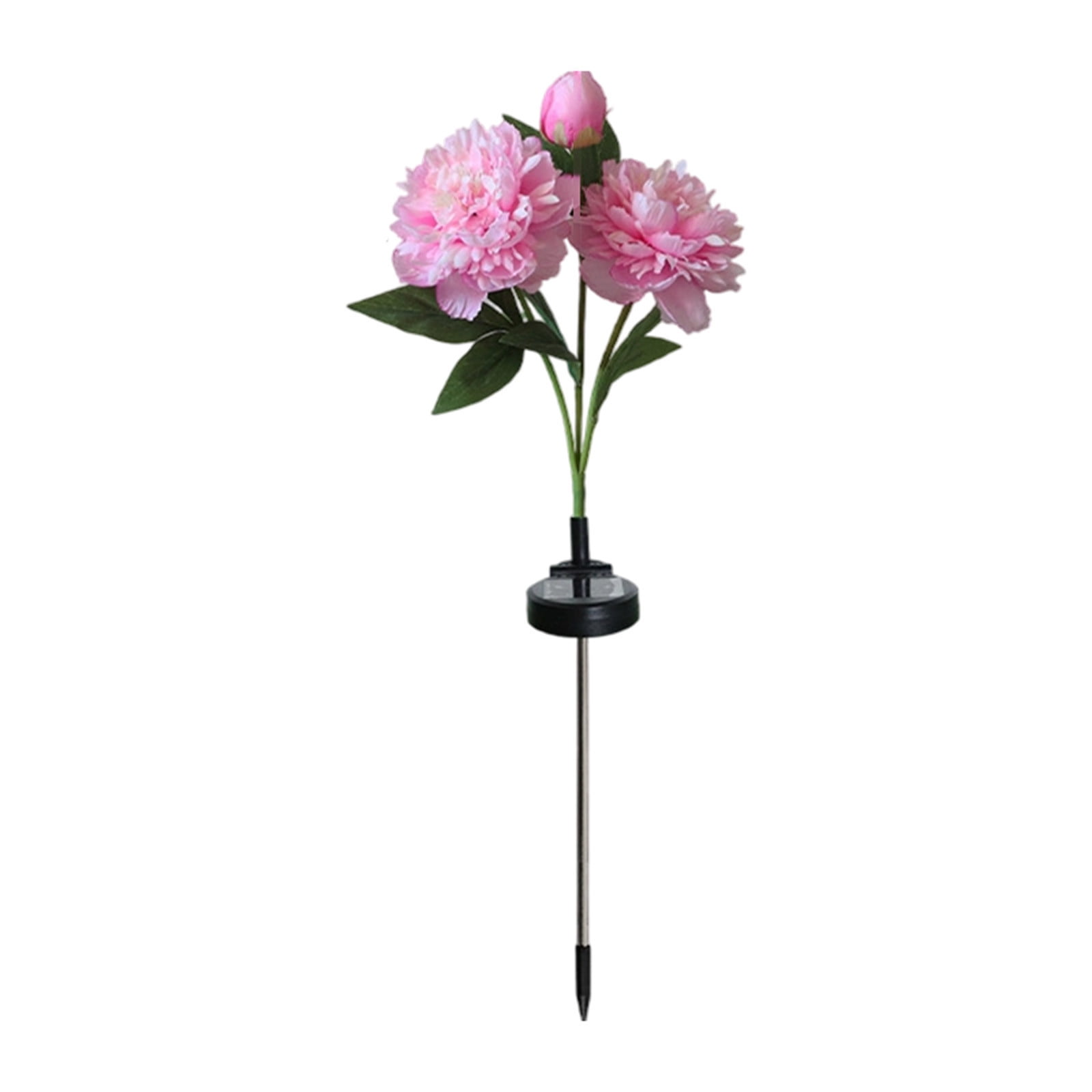 Tunhigl Solar Peony Flower Lights Outdoor, Waterproof LED Garden Stakes ...