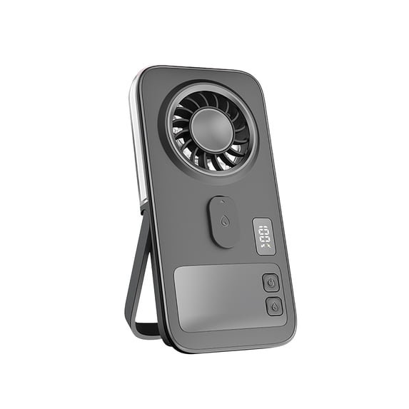 Tunhigl Ultra-Thin Handheld Spray Fan, 2000mAh USB Rechargeable 4-Speed ...