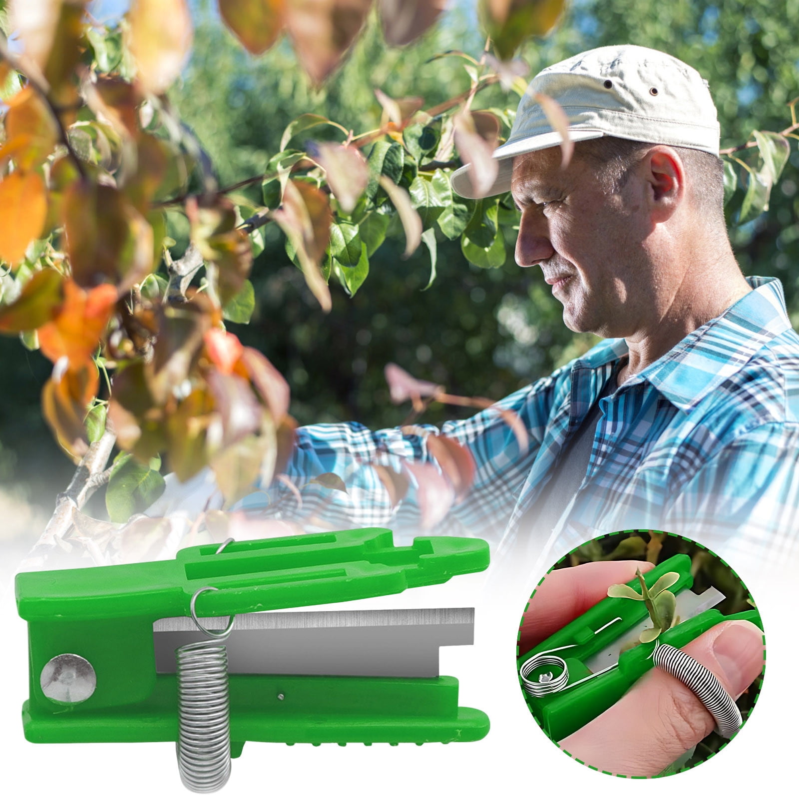Tunhigl Veg Harvesting Thumb Knife Multi-Purpose Garden Tool for Safe ...