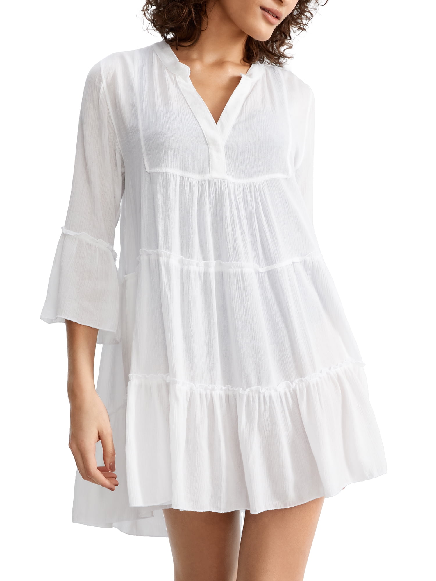 Tunic Cover-Up Swimsuit - Walmart.com