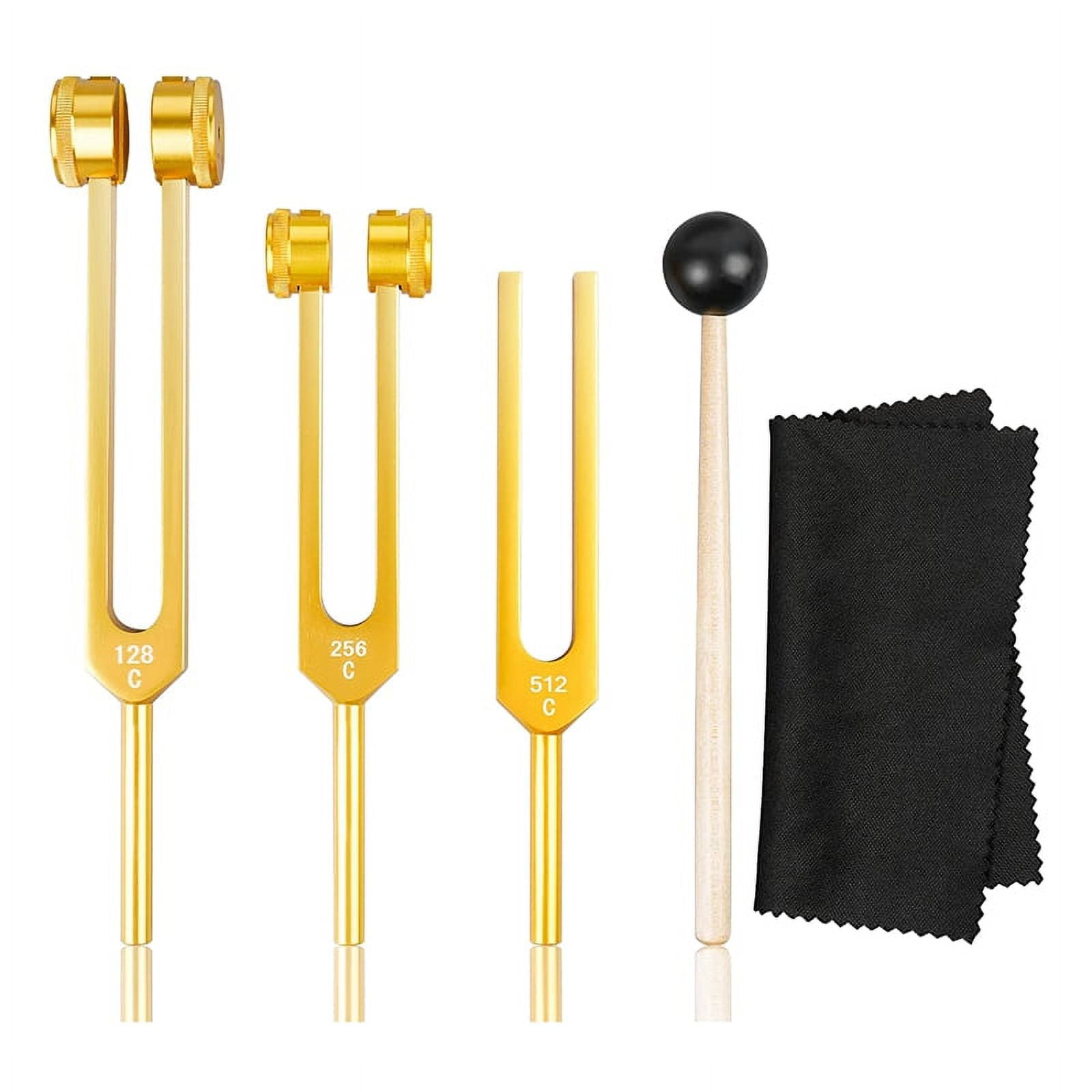 Tuning Fork Set (128Hz, 256Hz, 512Hz) Tuning Forks for for , Sound ...