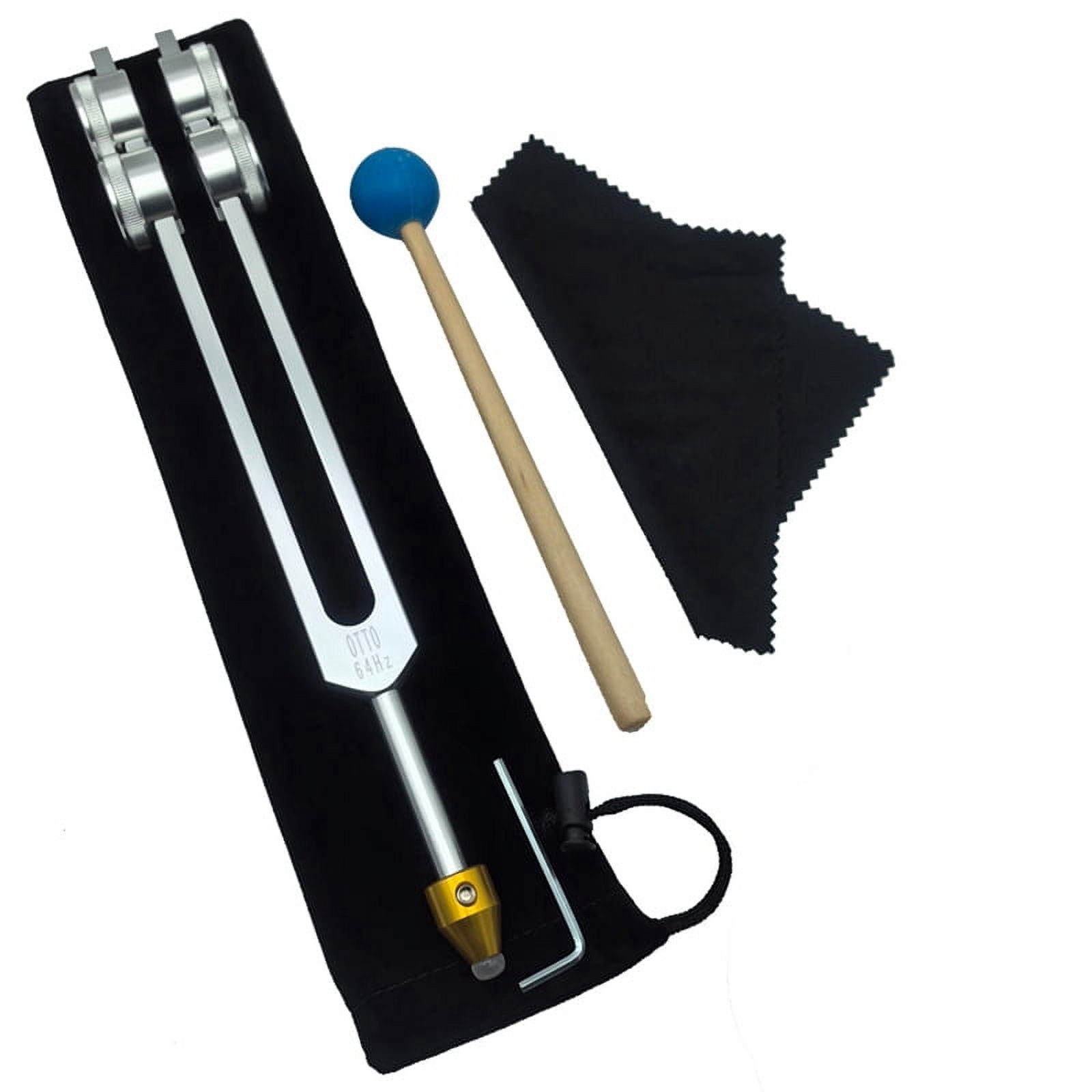 Tuning Fork Set,OTTO64HZ Tuning Forks with Base for Healing Chakra ...