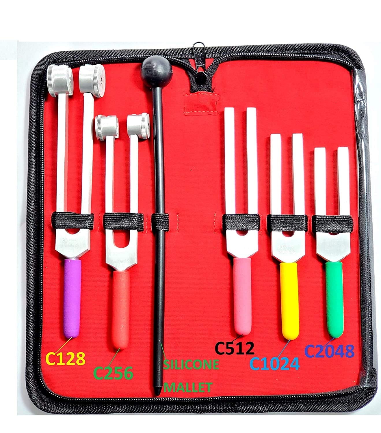 Tuning Fork Set- Tuning Fork Weight Aluminum Clinical Grade Nerve ...