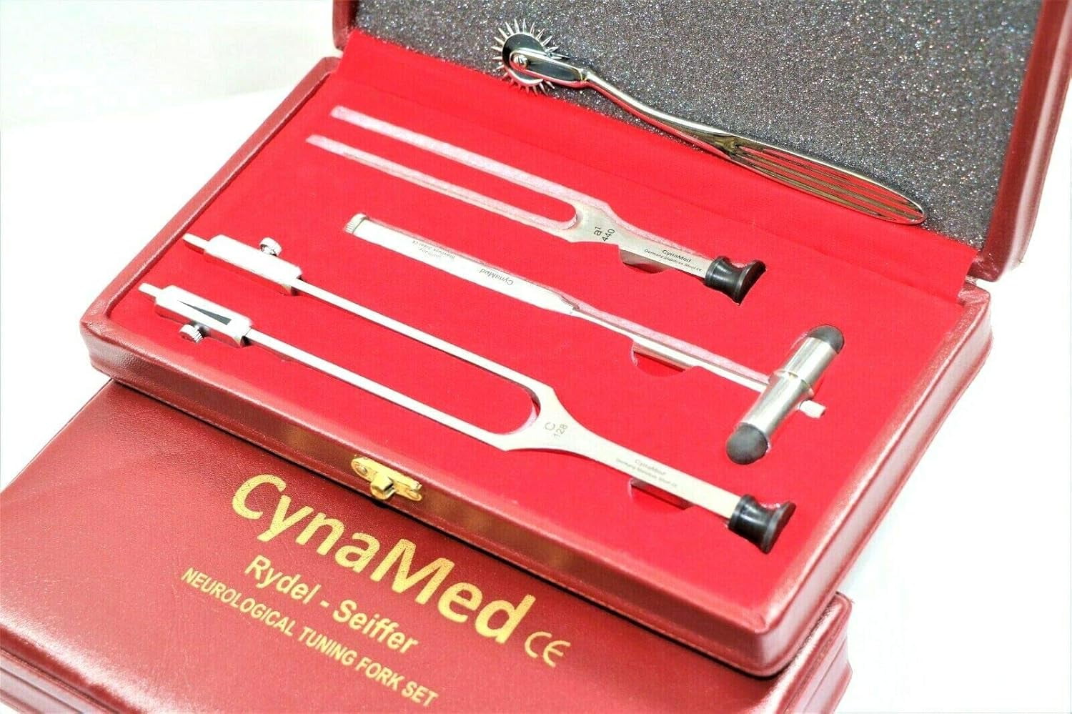 Tuning Fork Set of 4 Diagnostic instruments Wartenburg Neuro Pinwheel ...