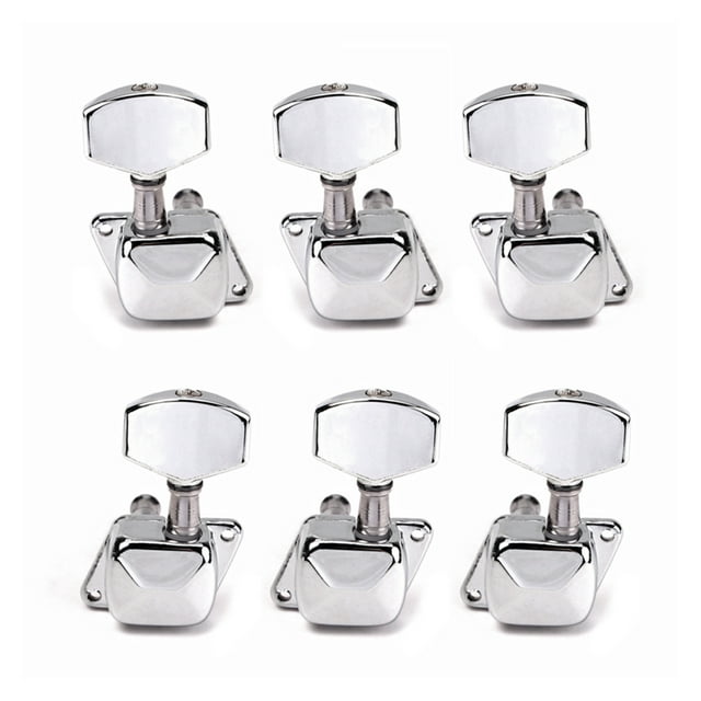 Walmart 6pcs 3L3R Semiclosed Guitar Tuning Pegs Machine Heads for ...