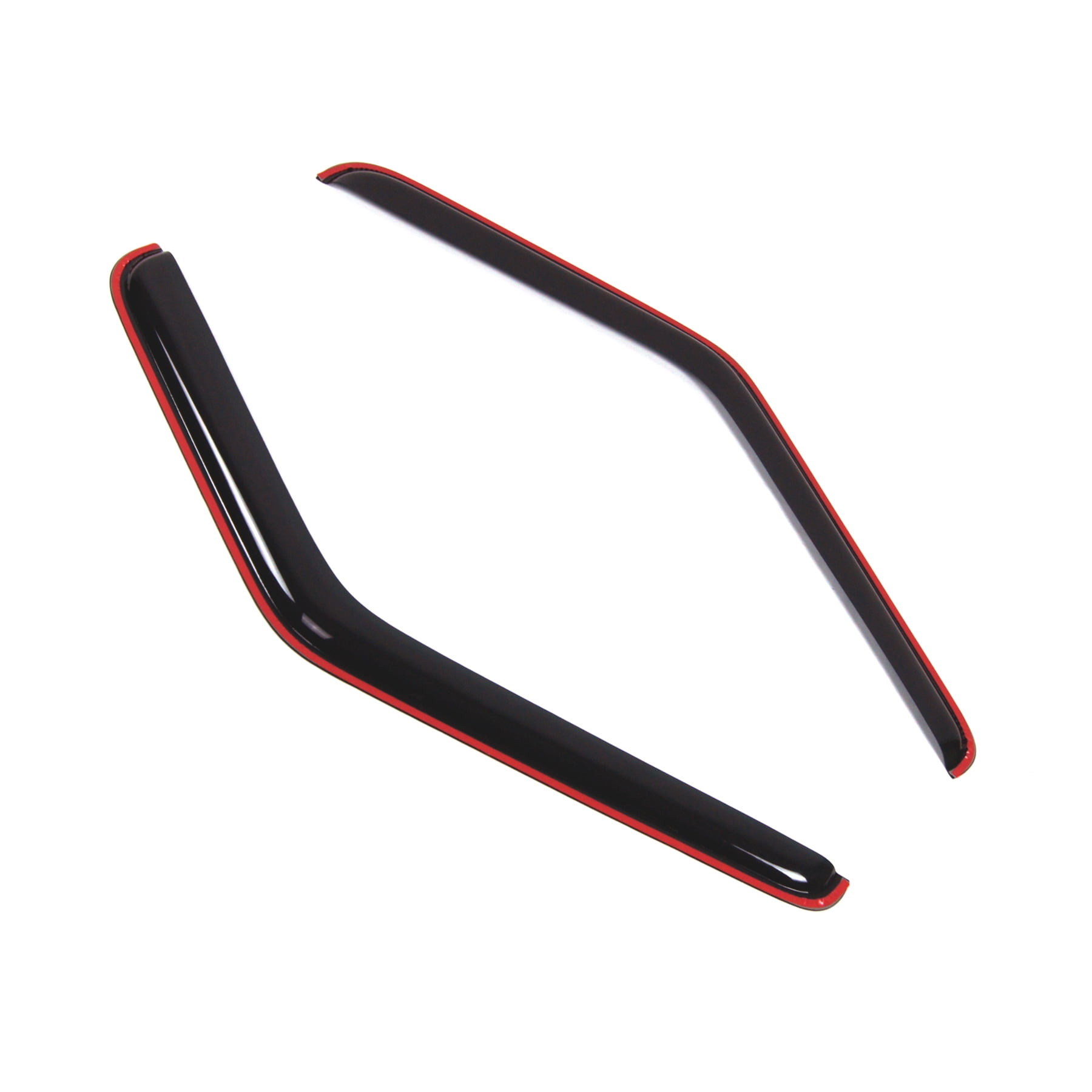 TuningPros In-Channel Window Visor Deflector Smoke Tinted 2 Pcs Set For ...