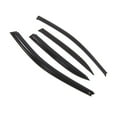 TuningPros Outside Mount Window Visor Deflector Smoke Tinted 4 Pcs Set ...