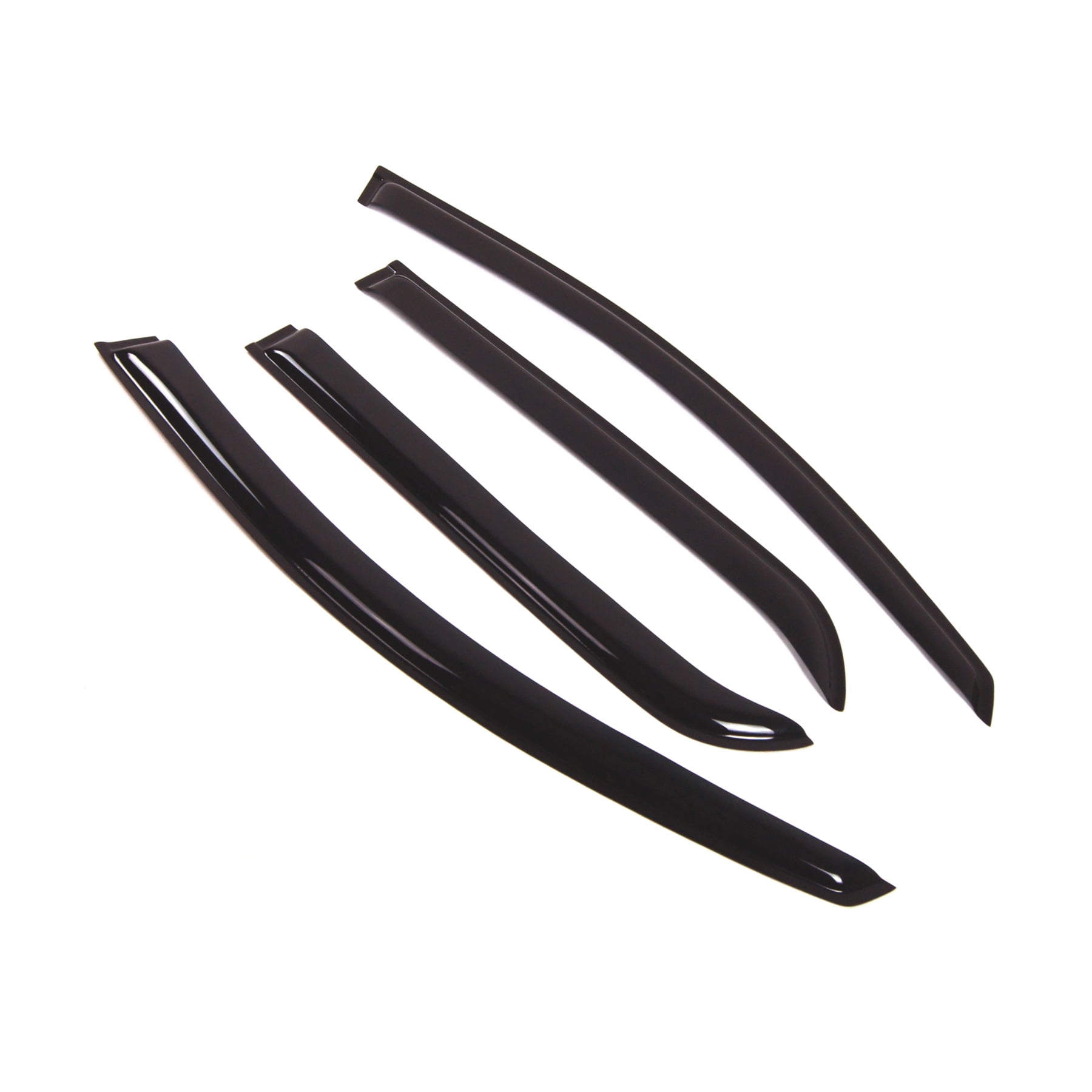 TuningPros Window Visor Deflectors, Smoke Tint, Fits 2007-2016 GMC ...