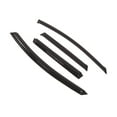 TuningPros Outside Mount Window Visor Deflector Smoke Tinted 4 Pcs Set ...