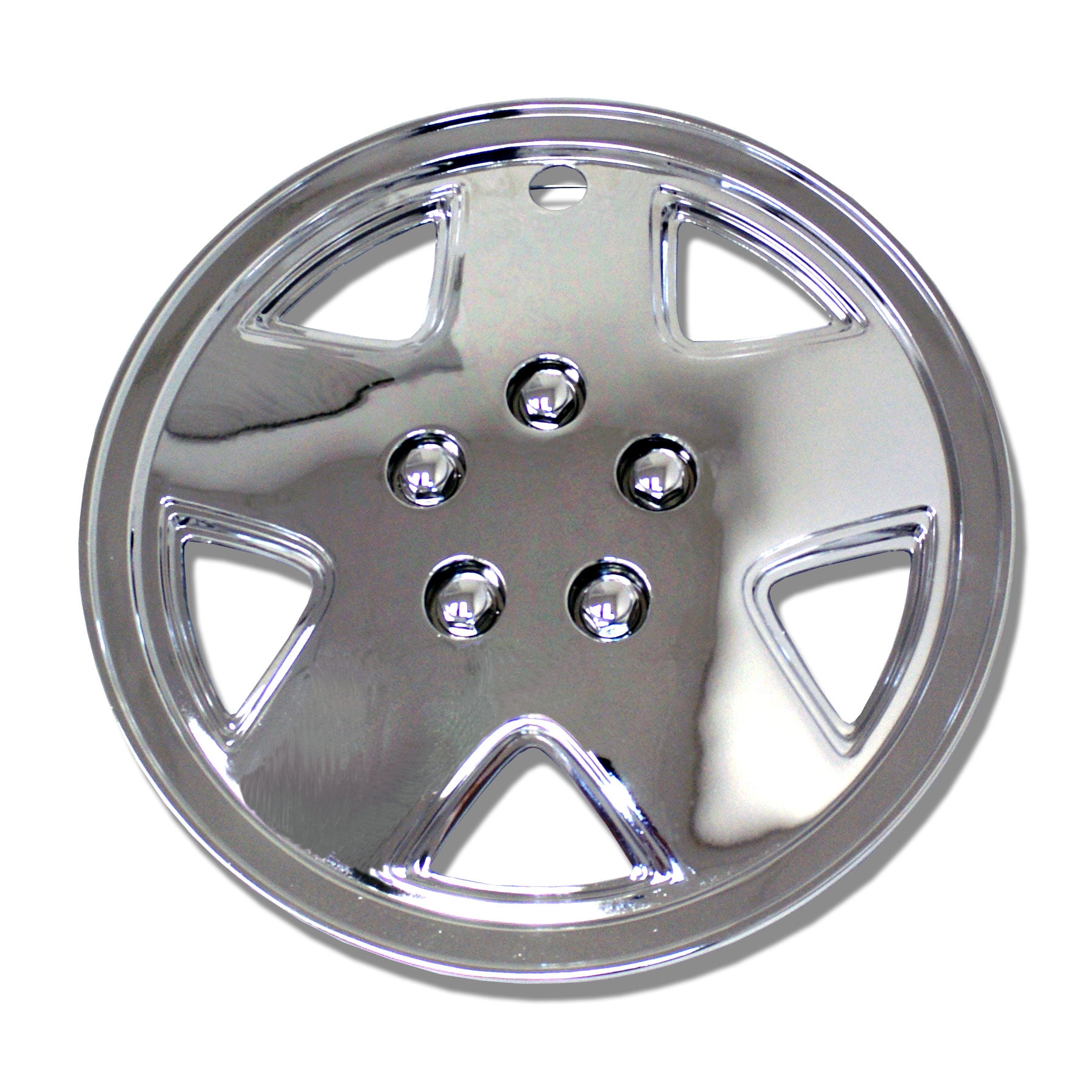 TuningPros WSC-050C14 Set of 4 Chrome Finish Hubcaps 14" - Hub Caps ...