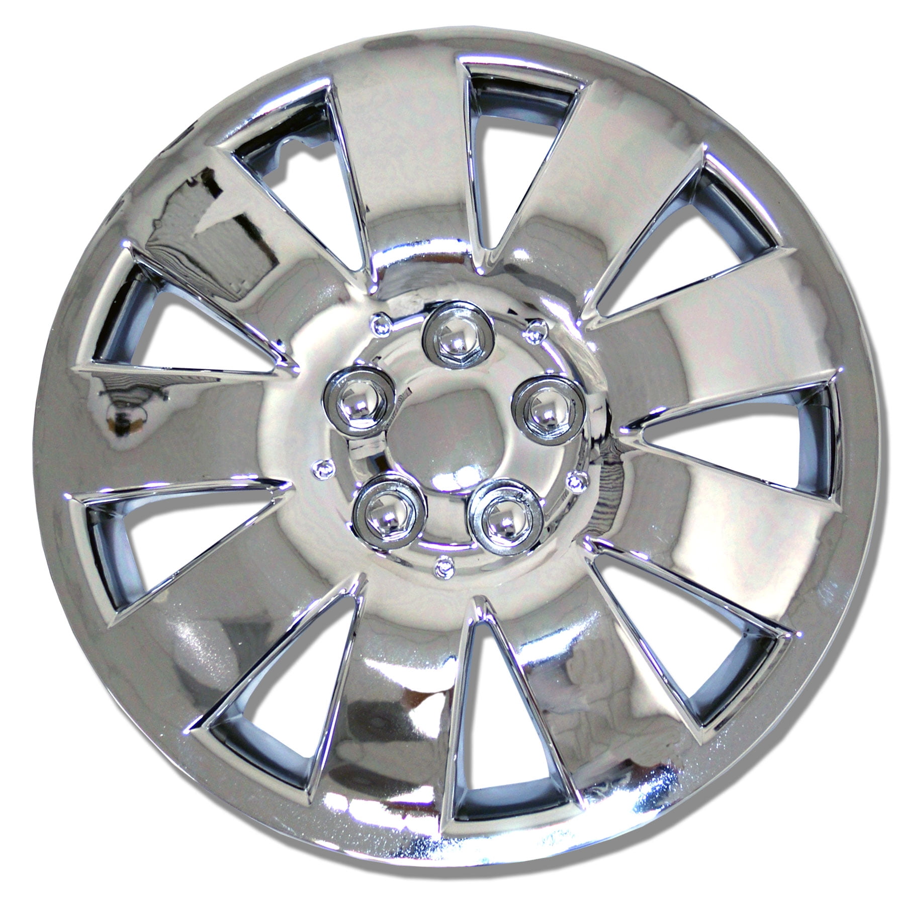 TuningPros WSC-721C17 Set of 4 Chrome Finish Hubcaps 17" - Hub Caps ...