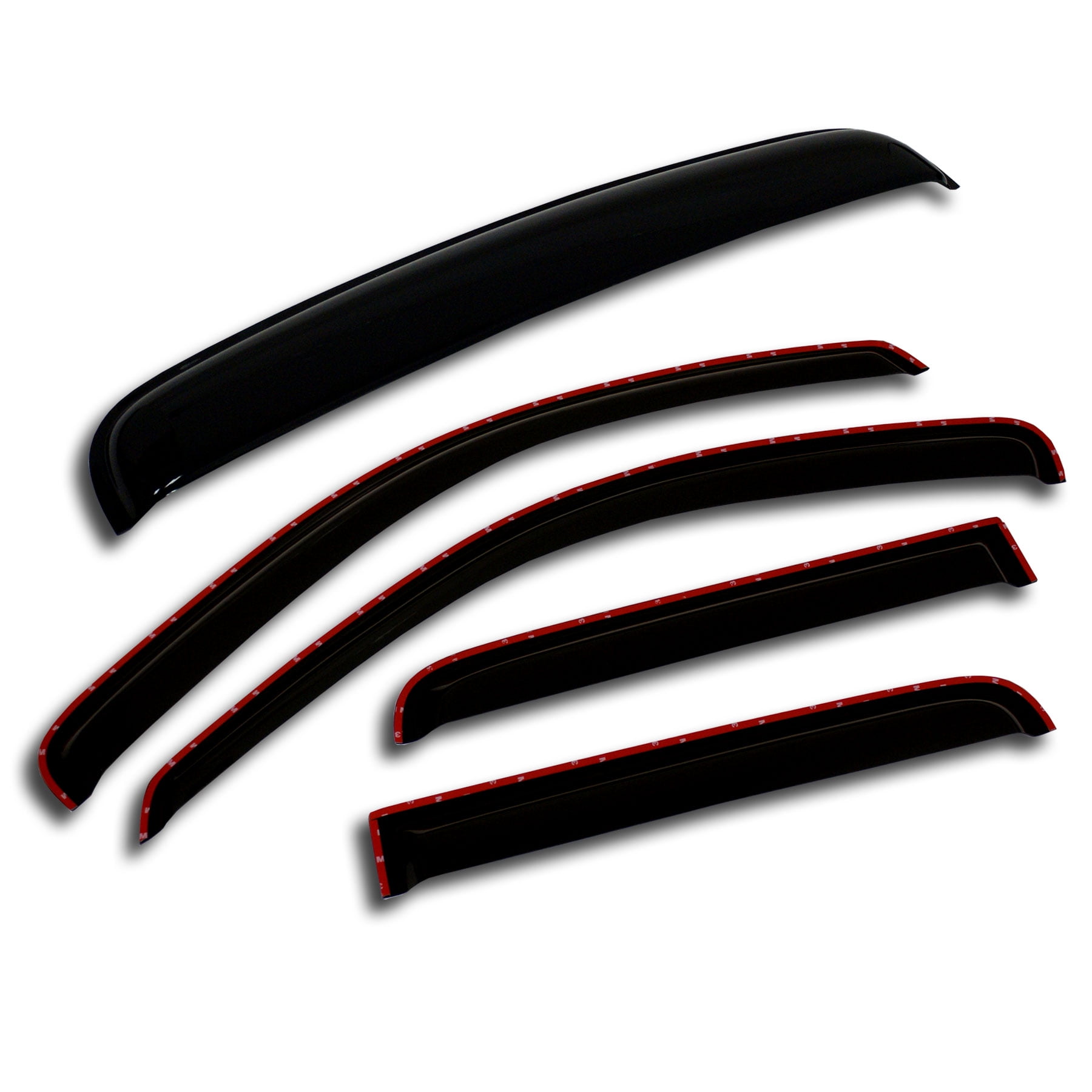 TuningPros WSV-244i Window Visor and Sunroof For 2003-2009 Hummer H2 ...