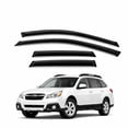 TuningPros WV2M-522 Outside Mount 2.0mm Window Visor Deflector 4 Pcs ...