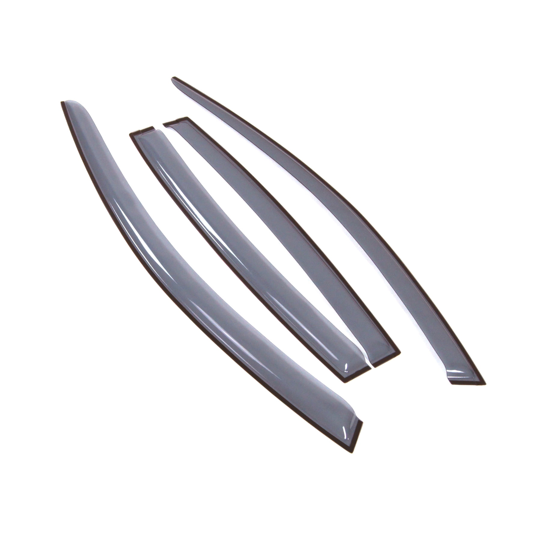 Tuningpros LGWV2-255 Window Visor Light Tinted 4 Pcs Set For 2009-2014 ...