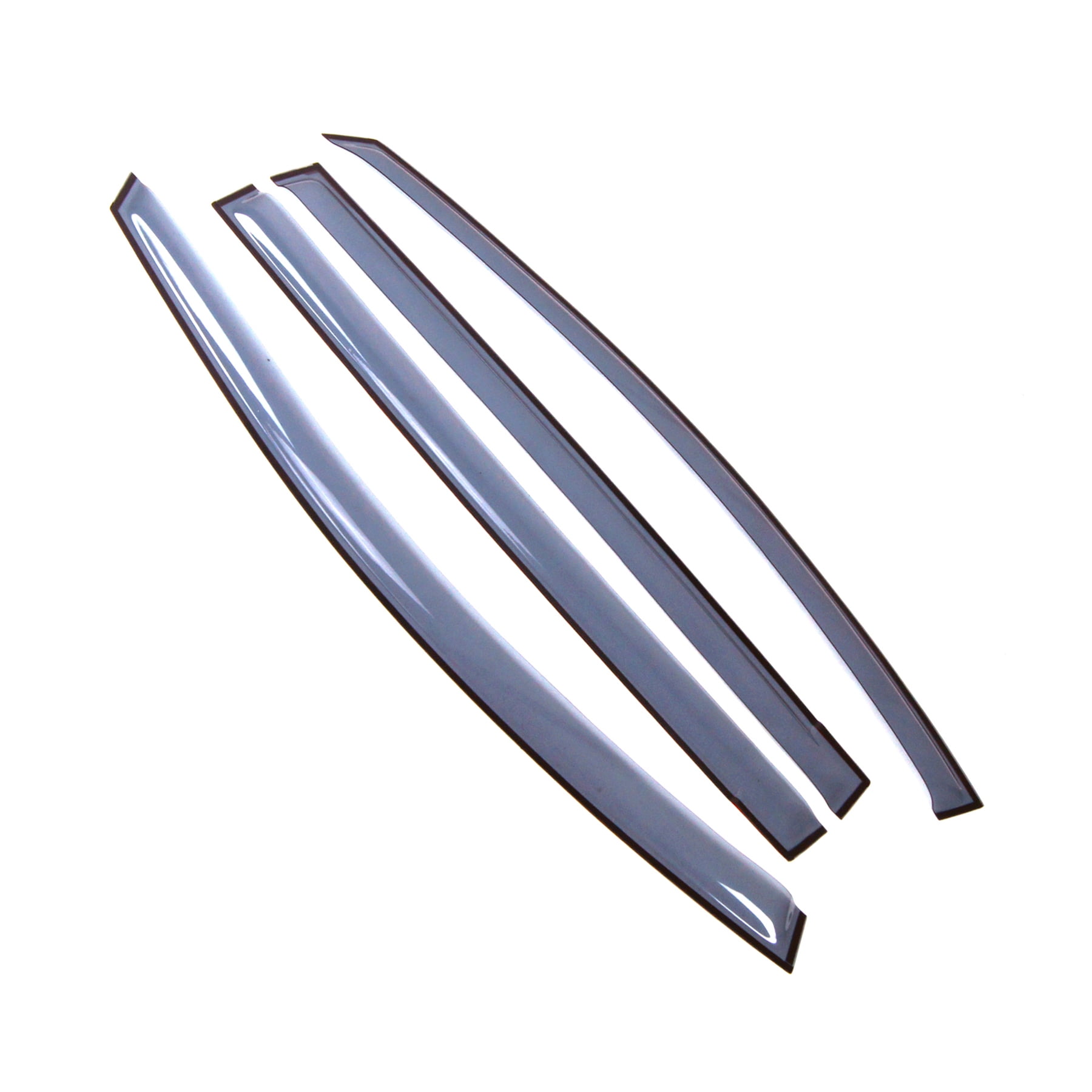 Tuningpros LGWV2-485 Window Visor Light Tinted 4 Pcs Set For 2006-2010 ...