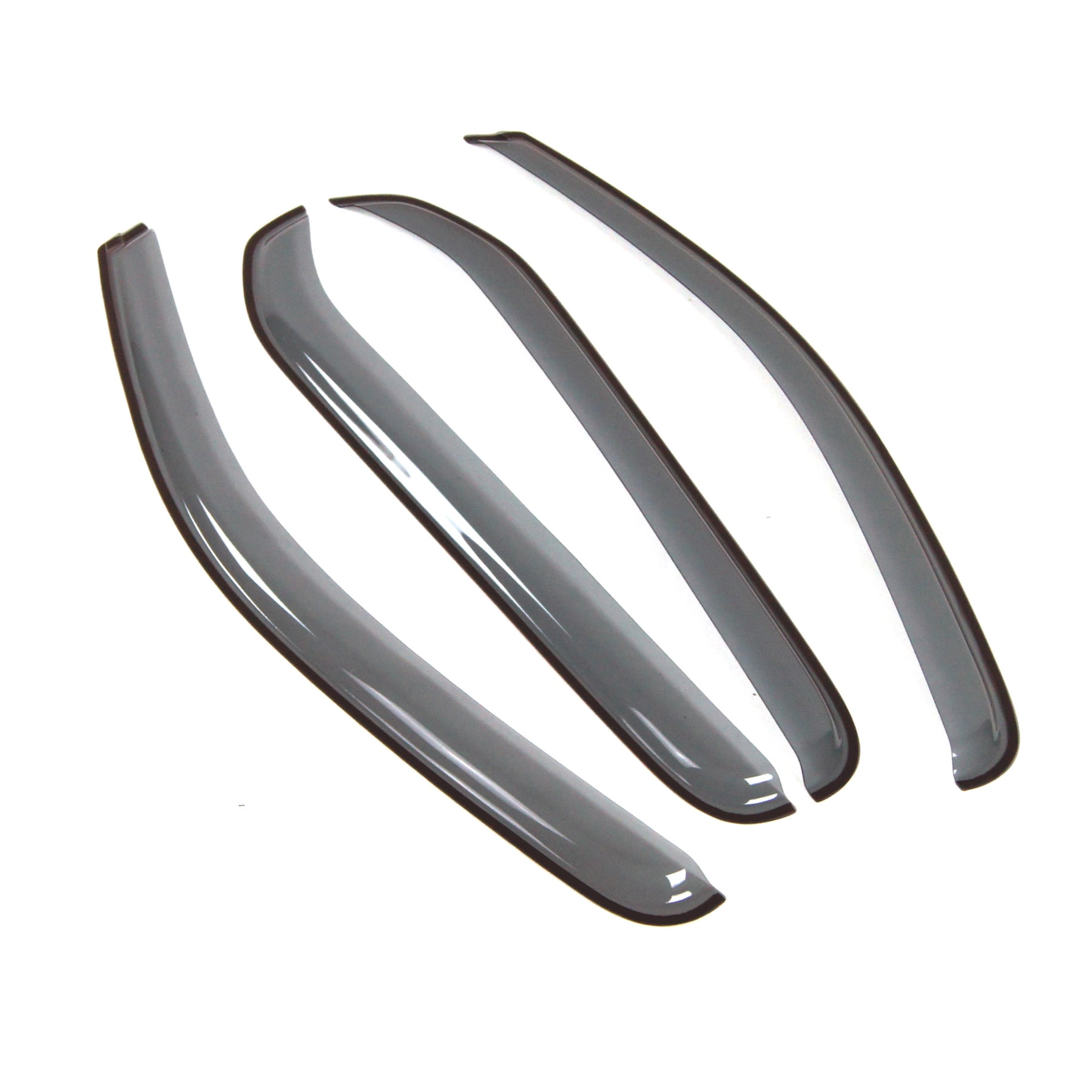 Tuningpros LWD2-362 Outside Mount Window Visor Deflector Rain Guard ...