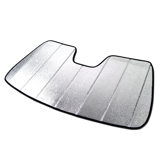 Tuningpros SS-524 Custom Fit Silver and Grey Windshield Sun Shade ...