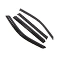 Tuningpros WD2-241 Outside Mount Window Visor Deflector Rain Guard Dark ...