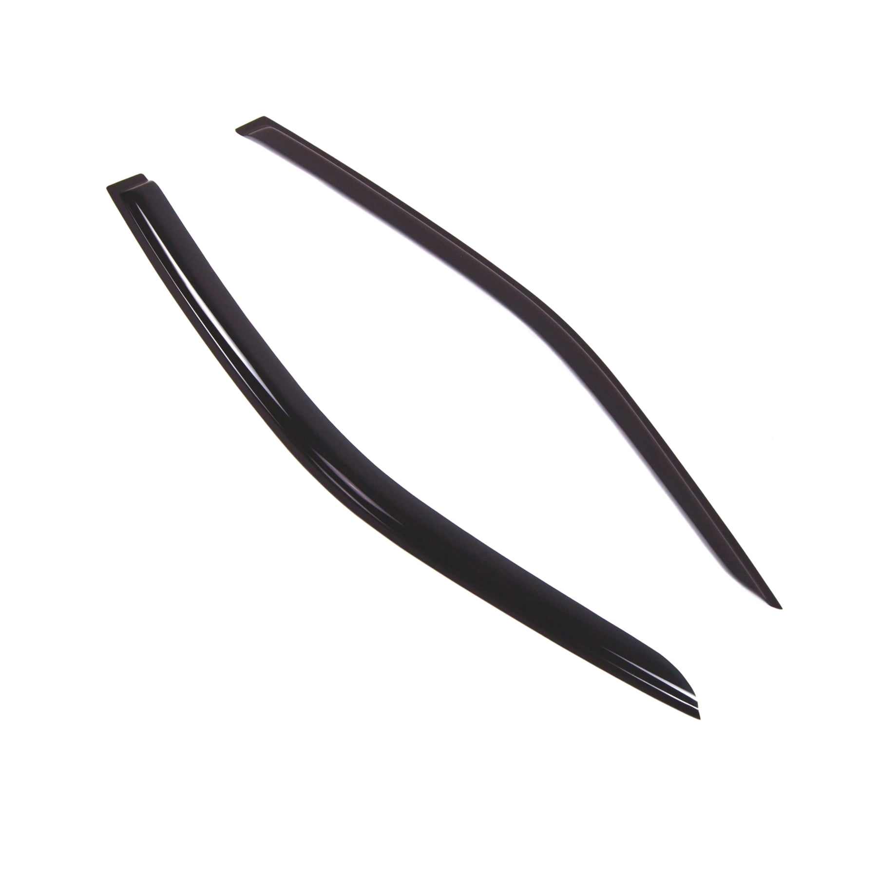 Tuningpros WD2-503 Outside Mount Window Visor Deflector Rain Guard Dark ...