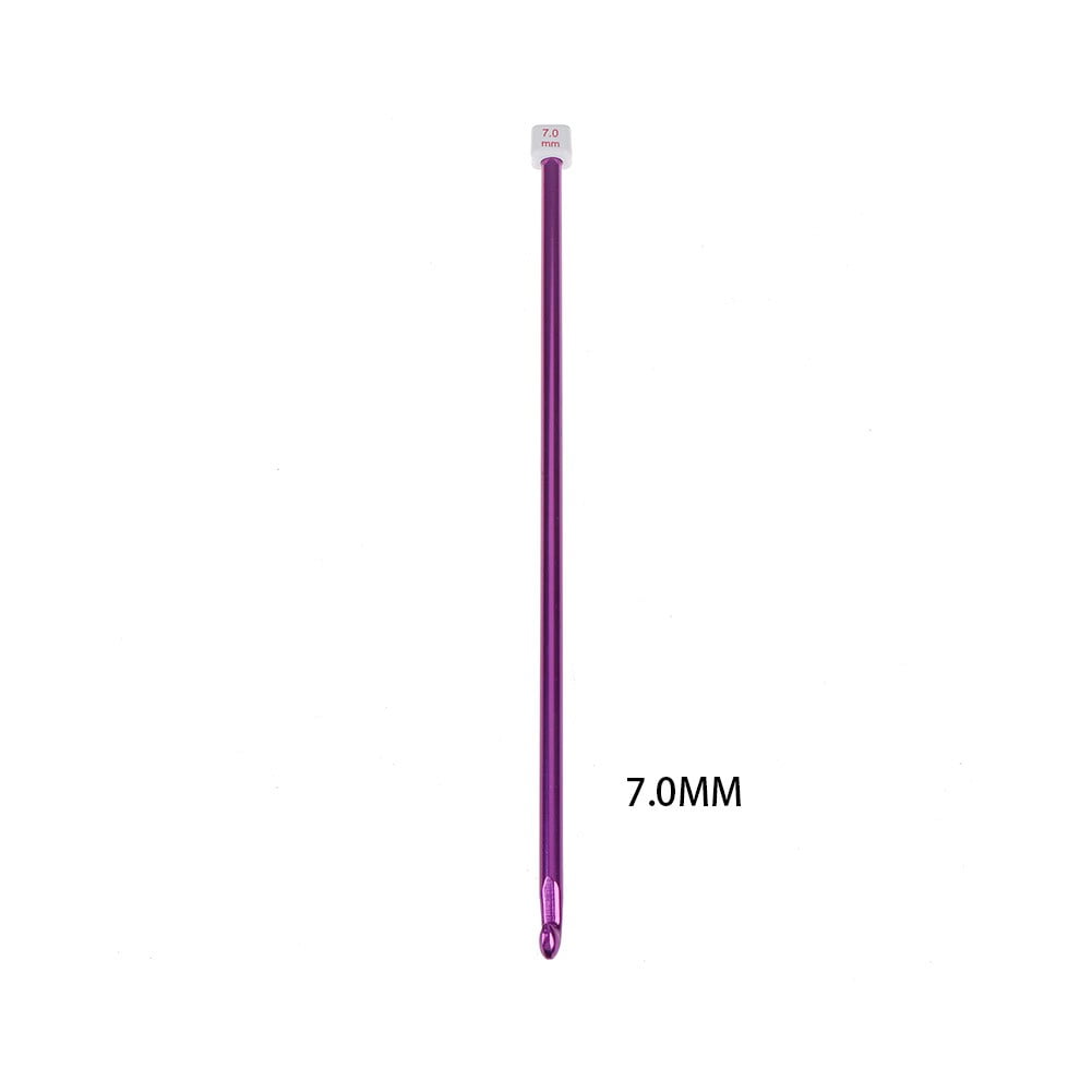 Tunisian Afghan Crochet Hooks Set 2MM-8MM Aluminum Knitting Needles 10. ...