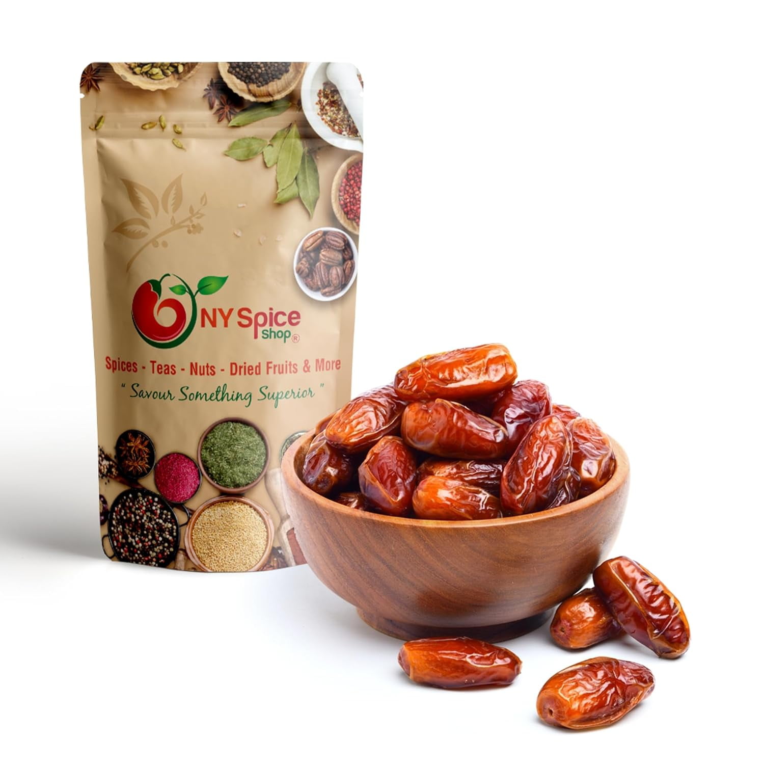 Tunisian Pitted Dates - 3 Pound Natural Dried Sweet and Delicious Fruit ...