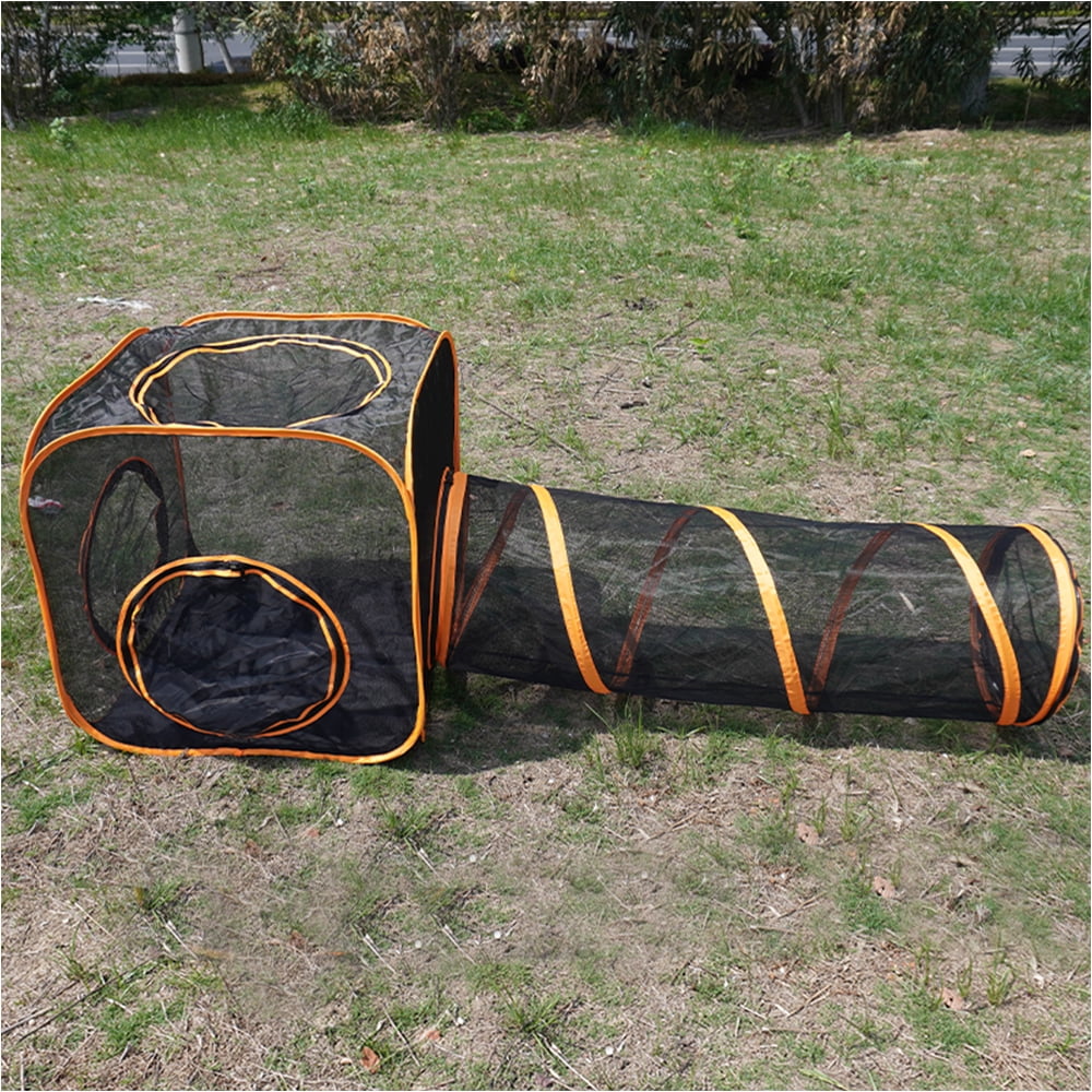 Tunnel,Cat Playpen Tunnels Portable Animals Playpen Portable 6-in-1 ...