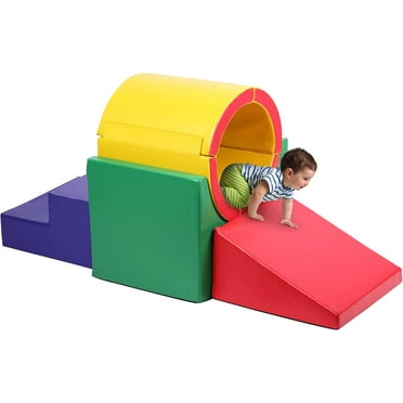 AILEEKISS 4Pcs Toddler Foam Blocks, Kids Climber Playset, Children's ...
