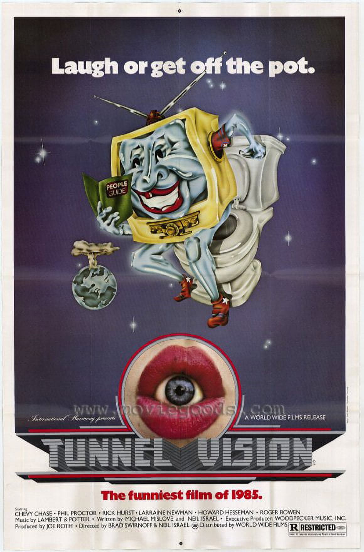 Tunnel Vision - movie POSTER (Style A) (11" x 17") (1976) - Walmart.com