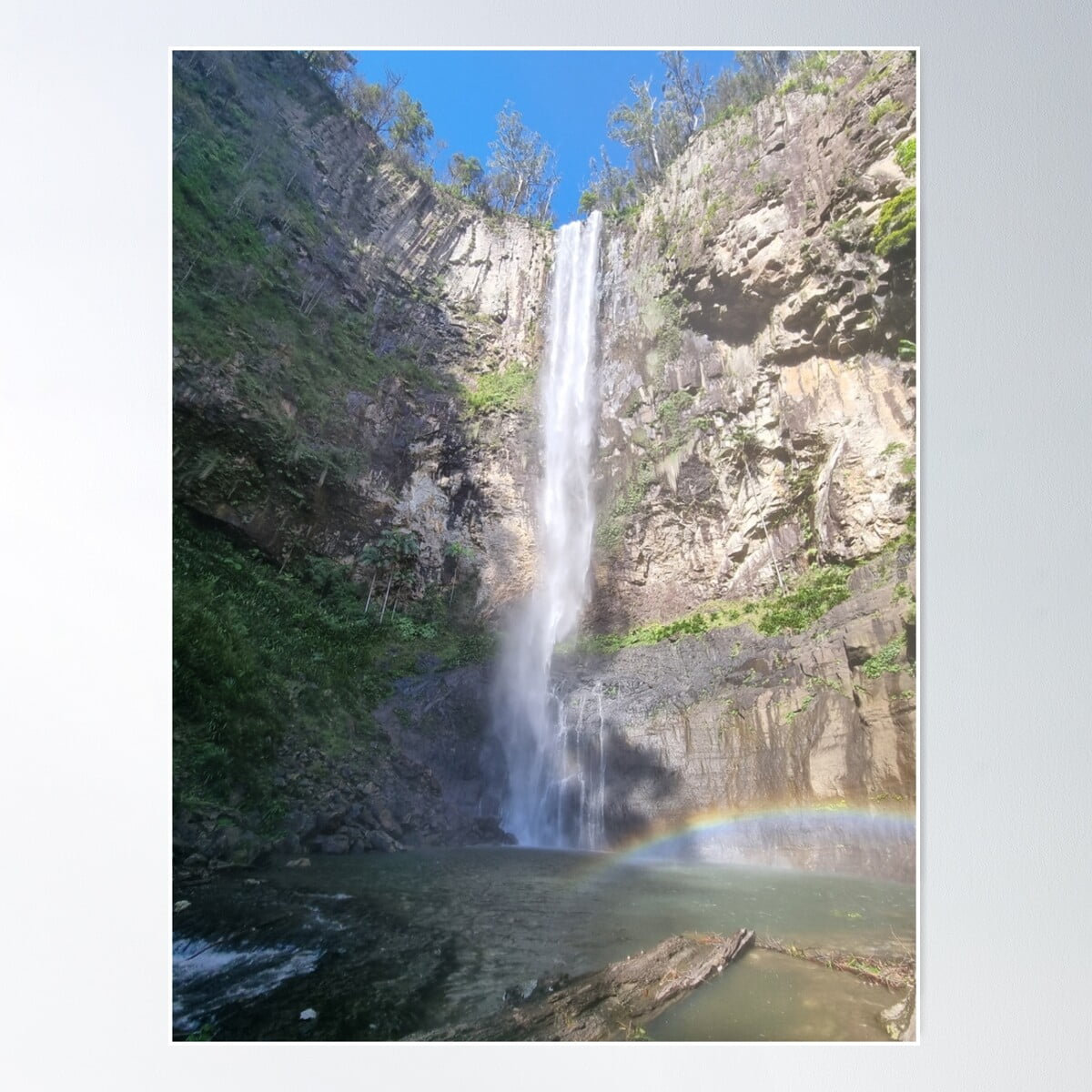 Tuntable Falls - Nightcap National Park Poster Wall Art, Modern Wall ...