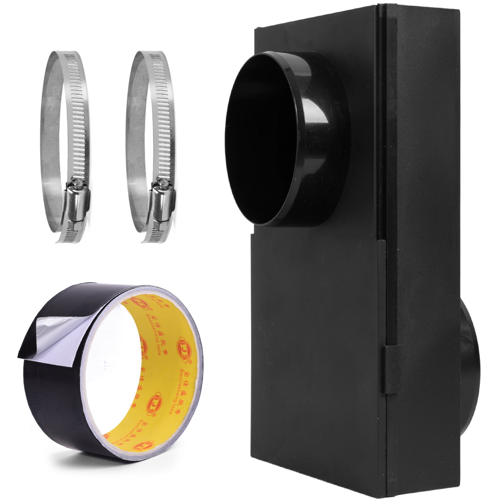 Tuoowo Periscope Dryer Vent Kit with 2 Clamps and Aluminum Foil Tape ...