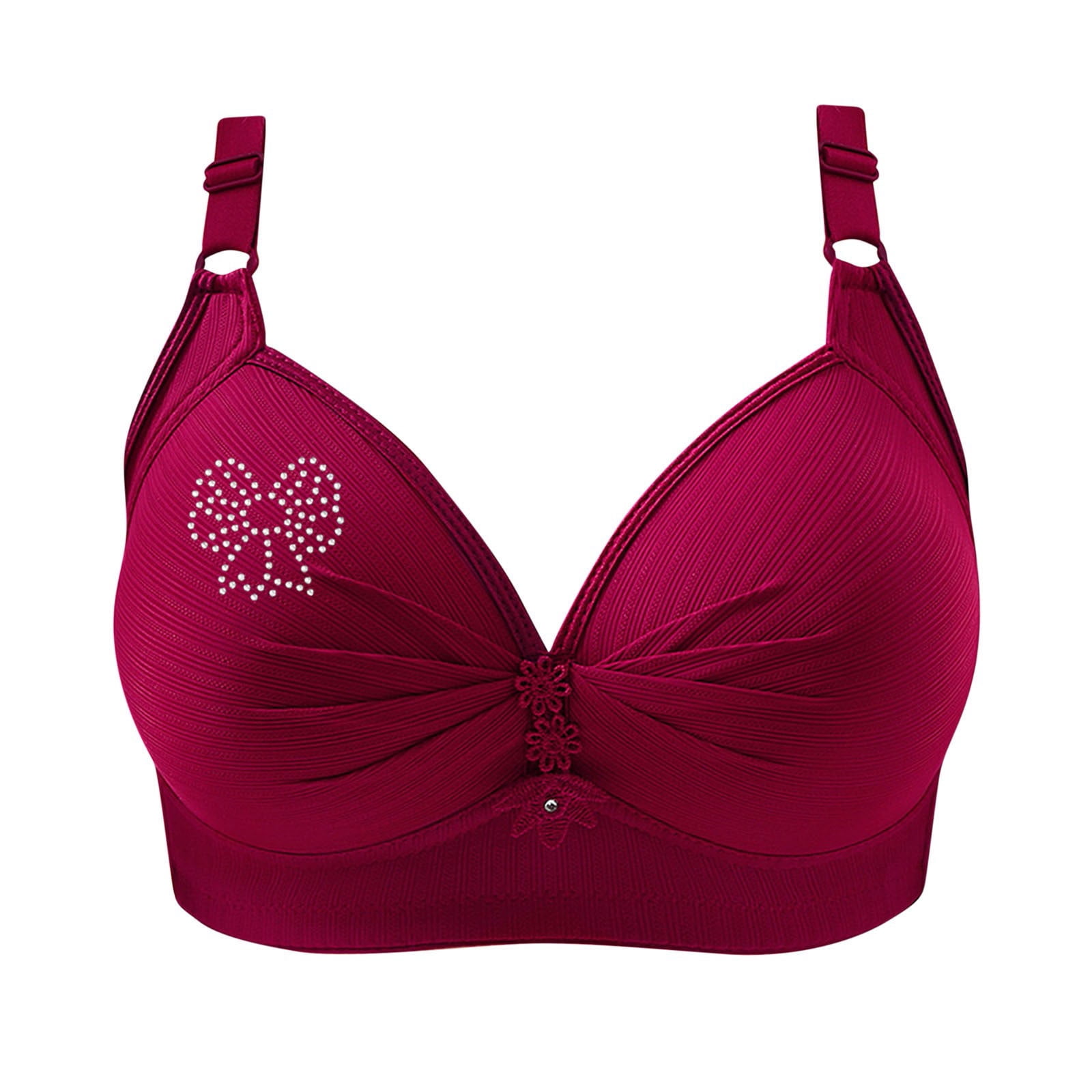 Tuosodrolic Seamless Push Up Bras for Older Women Anti Sagging Bras ...