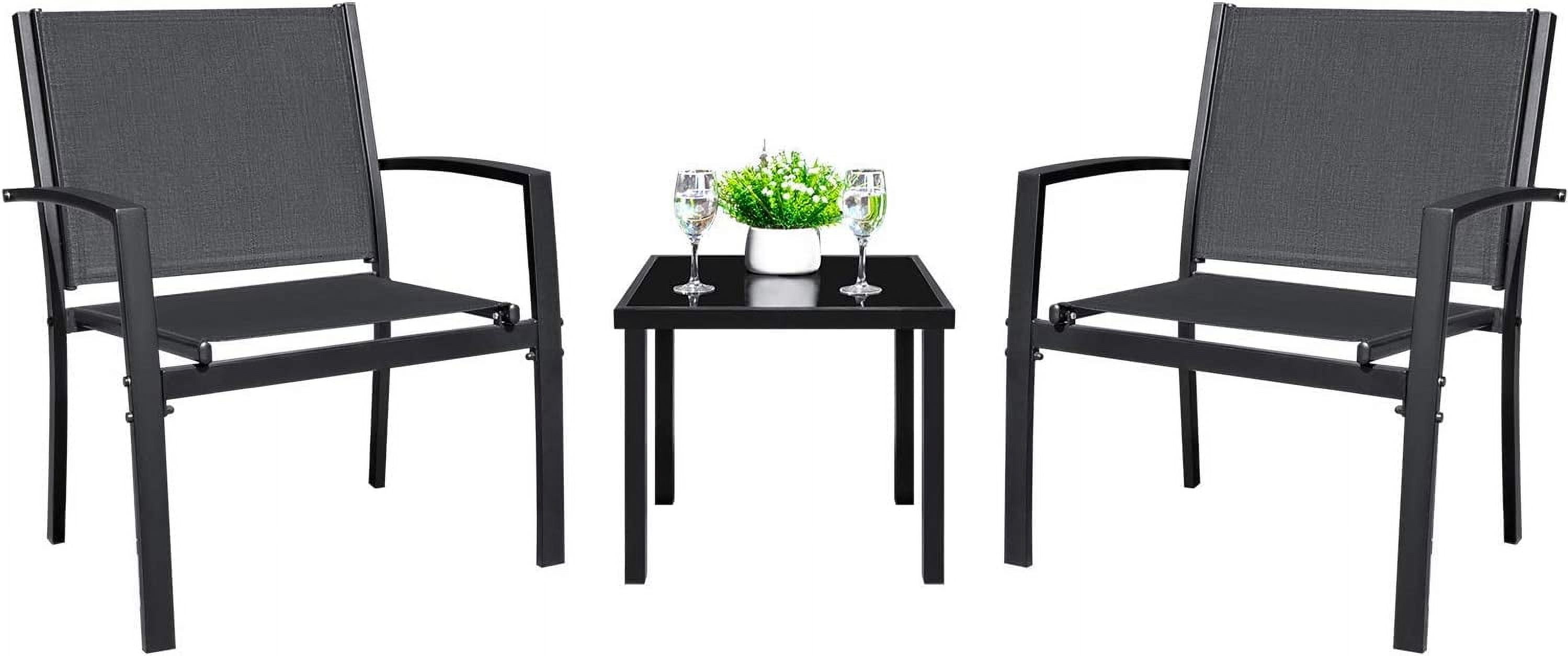 Tuoze 3 Pieces Patio Furniture Set Outdoor Garden Conversation Sets ...