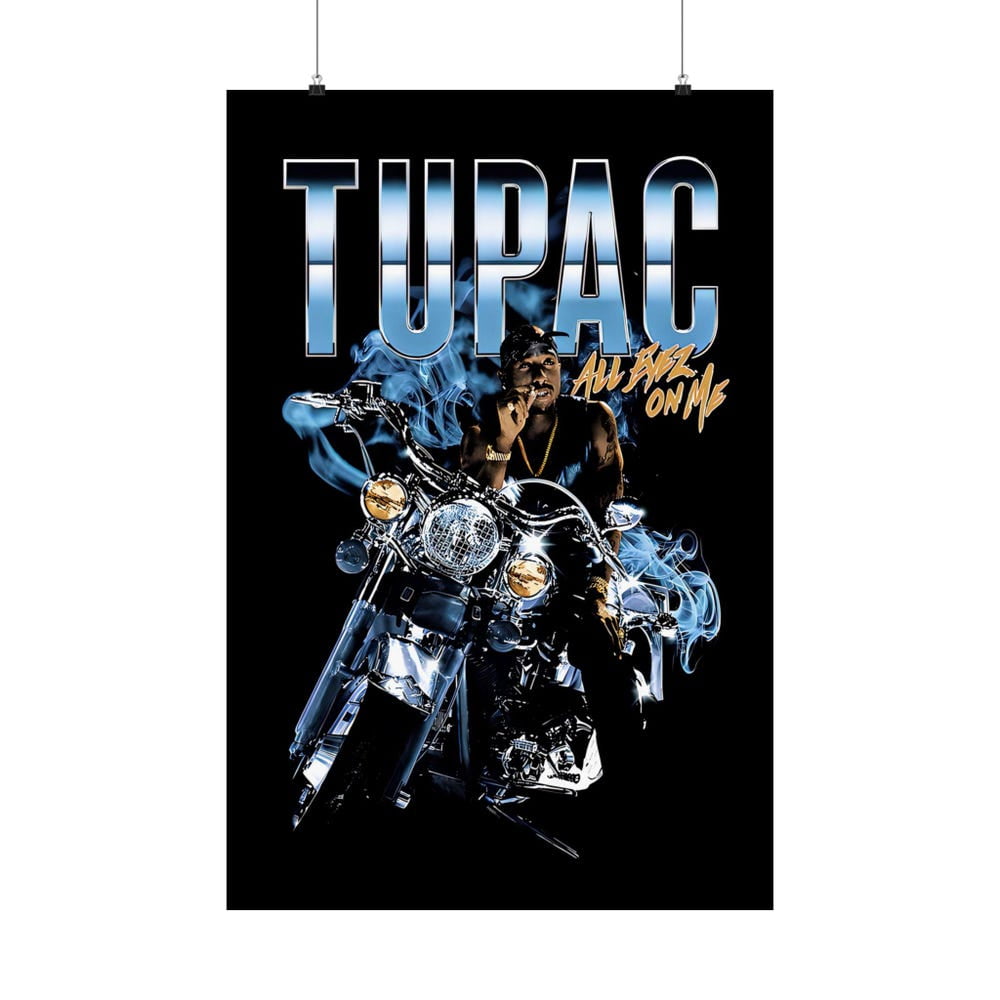 Tupac - Poster | Rap Poster, Hip-Hop Poster - Walmart.com