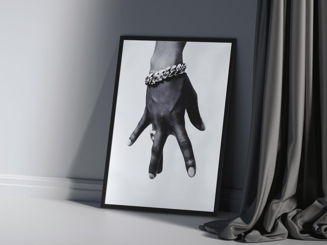 Tupac Poster - West Coast Poster - Hip Hop Poster - 2Pac Shakur Wall ...