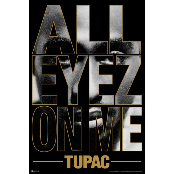 Tupac Posters 2Pac Poster All Eyez on Me Photo 90s Hip Hop Rapper ...