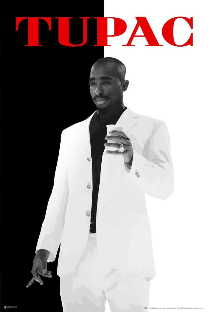 Tupac Posters 2Pac Poster Gangster Movie Photo 90s Hip Hop Rapper ...