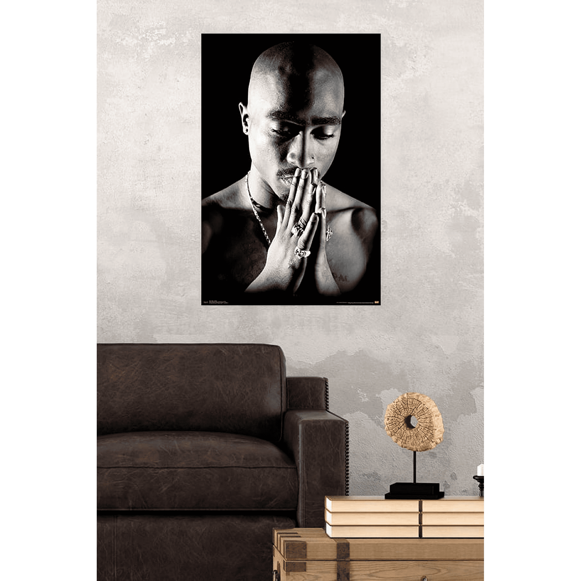 Tupac - Praying Wall Poster - 11x17 inches - Walmart.com