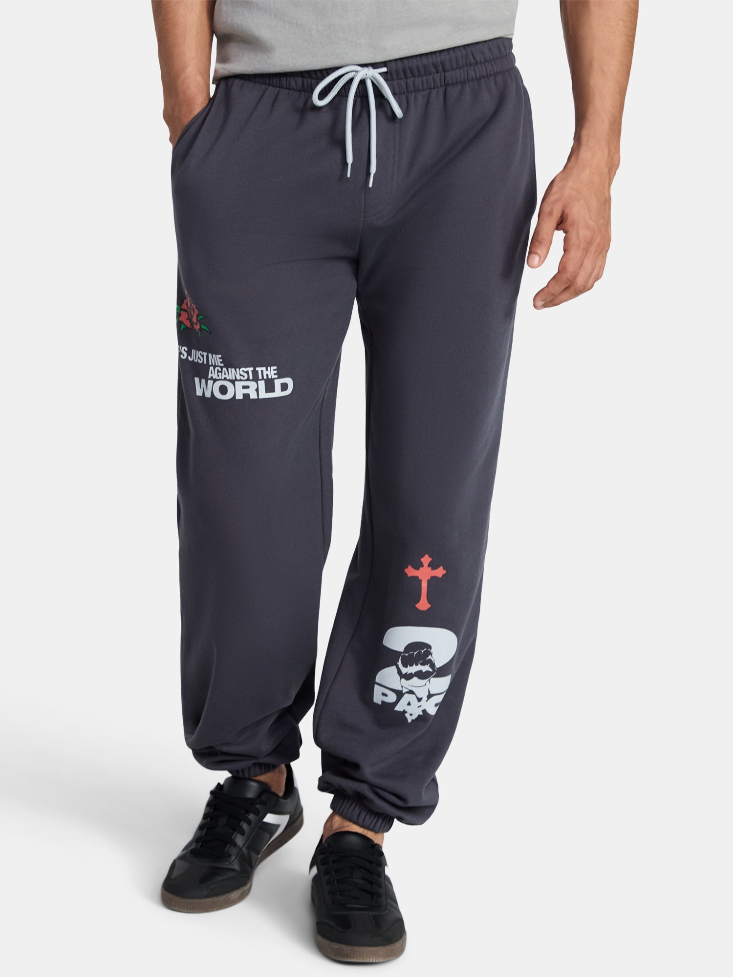 Tupac Shakur Men's and Big Men's Jogger Pants, Sizes XS-3XL - Walmart.com