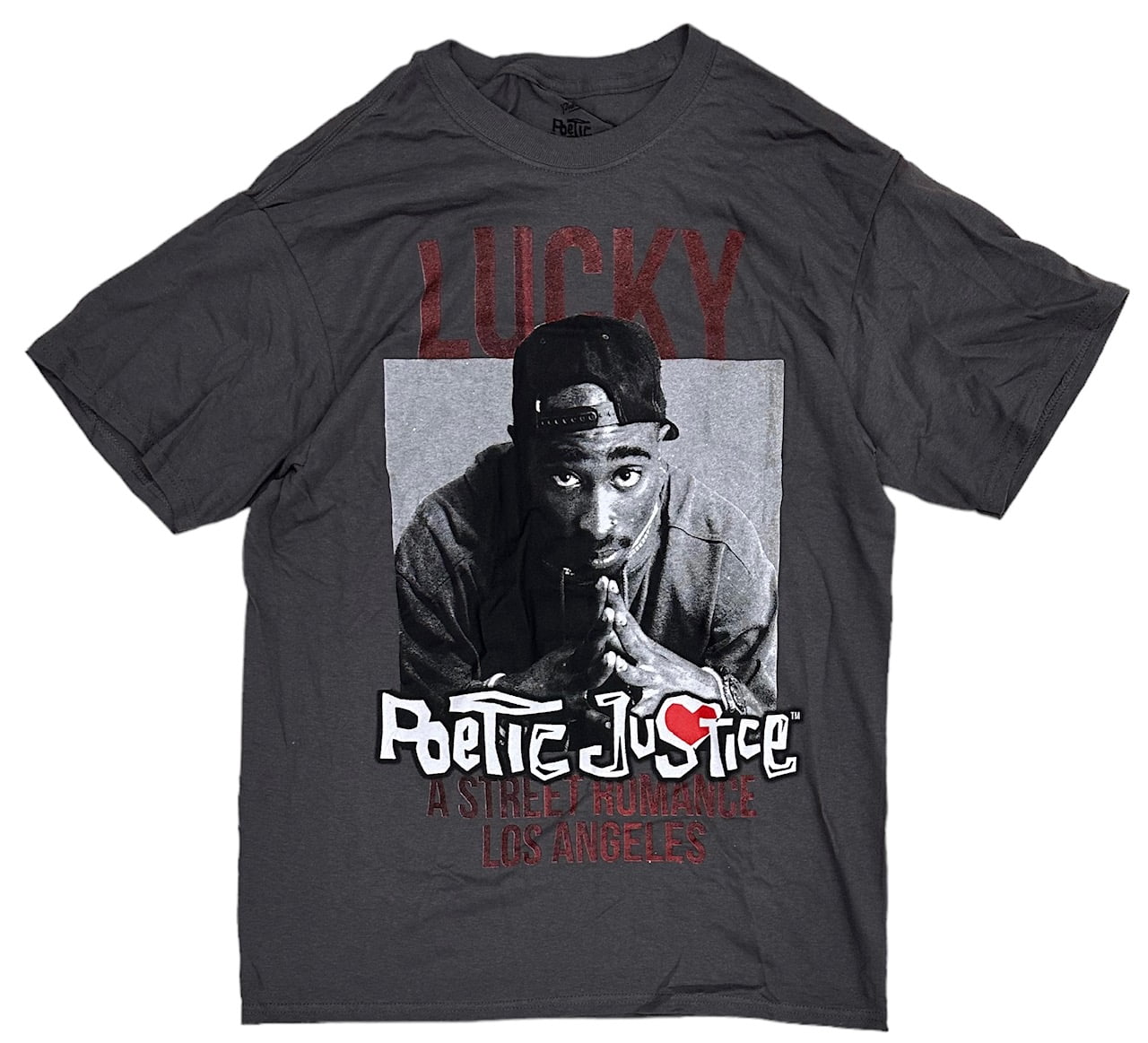 Tupak Shakur Men's Lucky Poetic Justice A Street Romance Los Angeles ...