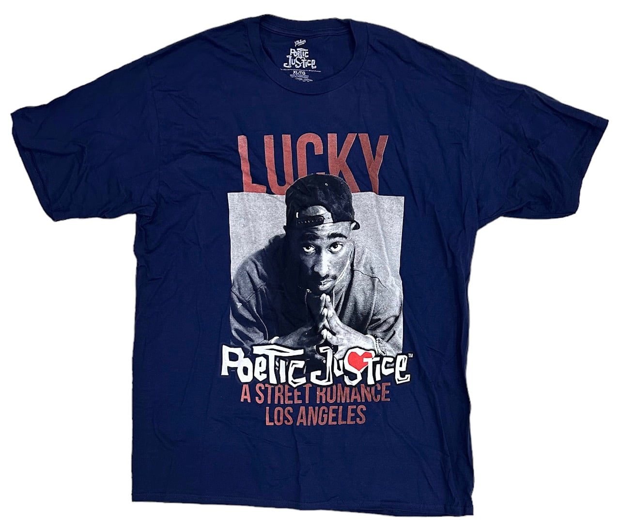 Tupak Shakur Men's Lucky Poetic Justice A Street Romance Los Angeles ...