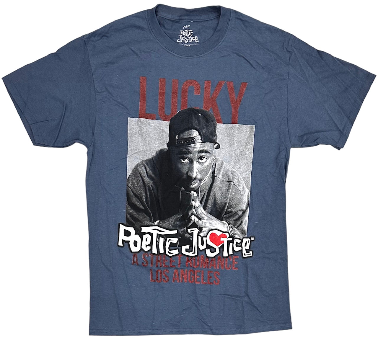 Tupak Shakur Men's Lucky Poetic Justice A Street Romance Los Angeles ...