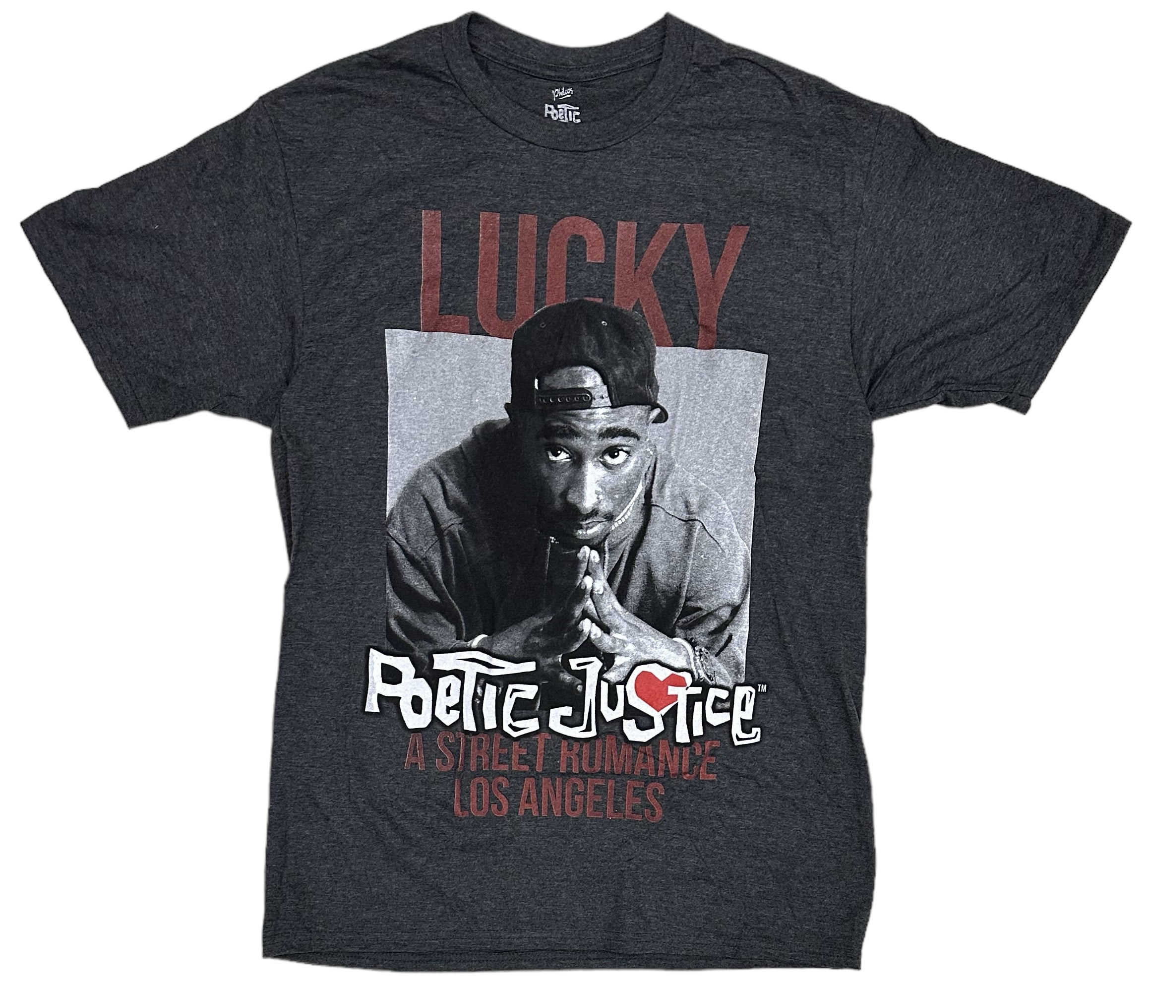 Tupak Shakur Men's Lucky Poetic Justice A Street Romance Los Angeles ...