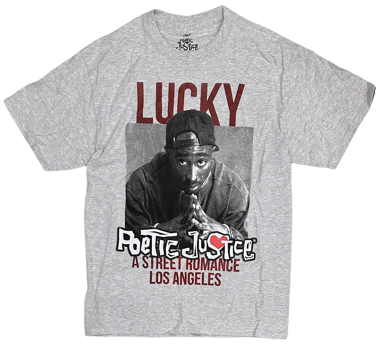 Tupak Shakur Men's Lucky Poetic Justice A Street Romance Los Angeles ...