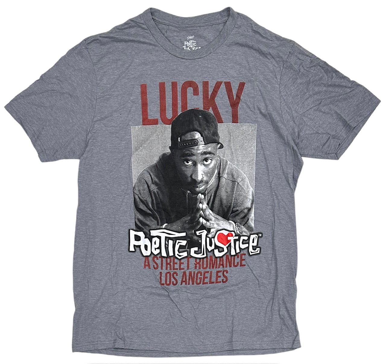 Tupak Shakur Men's Lucky Poetic Justice A Street Romance Los Angeles ...