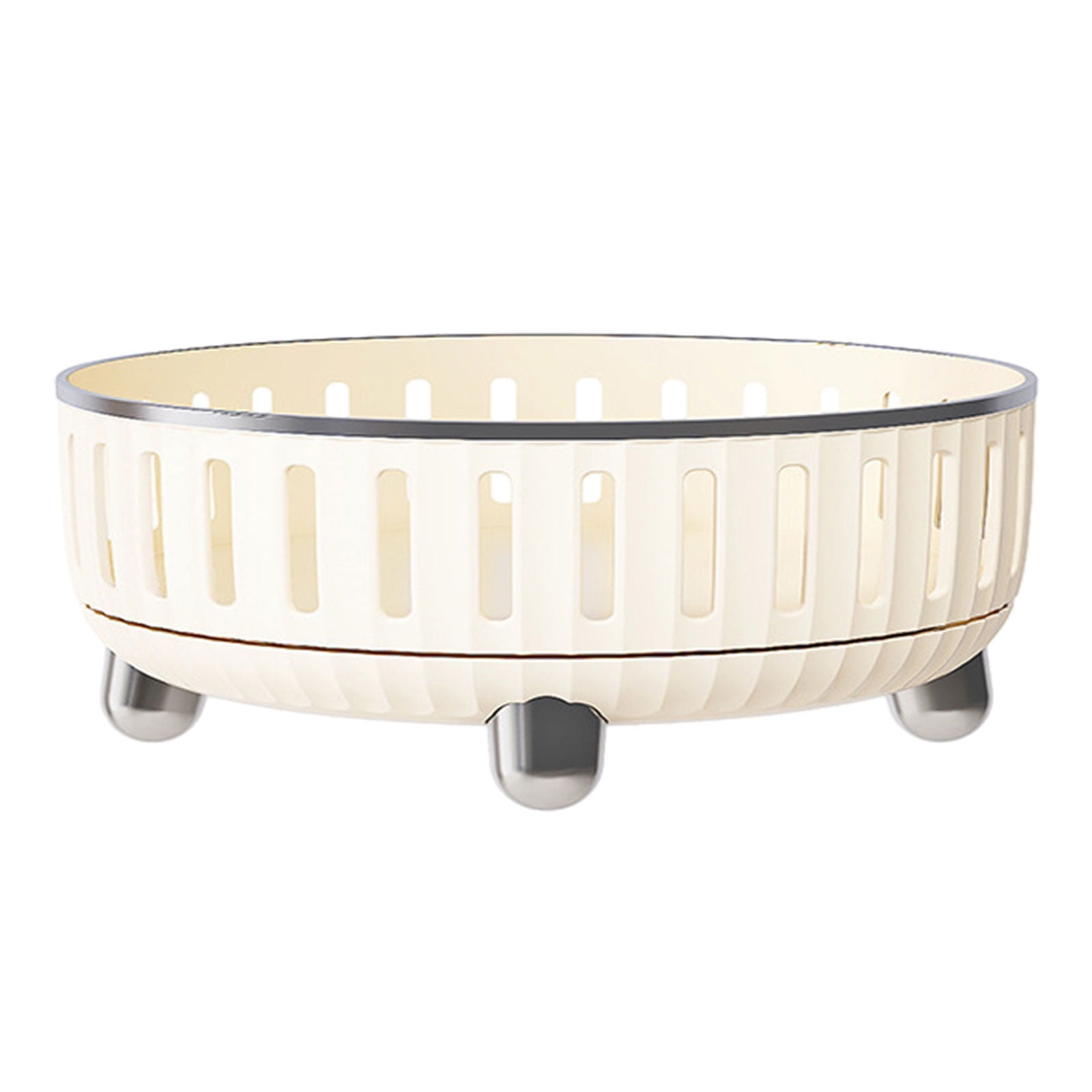 Tuphregyow 5 Compartment Snack Tray and Fruit Tray Candy Containers for ...