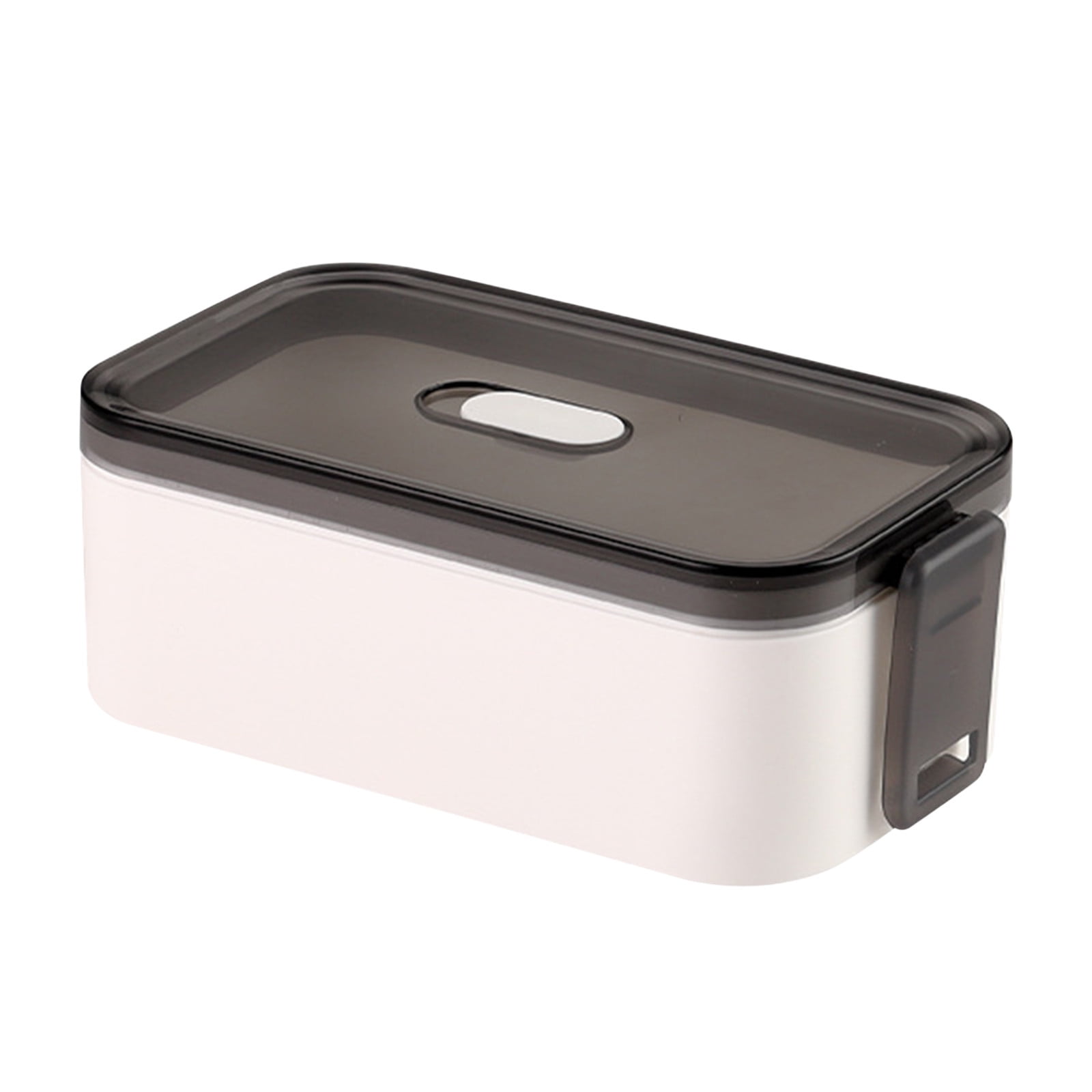 Tuphregyow Bento Box, Plastic Double Layer Lunch Box, Microwave Oven ...