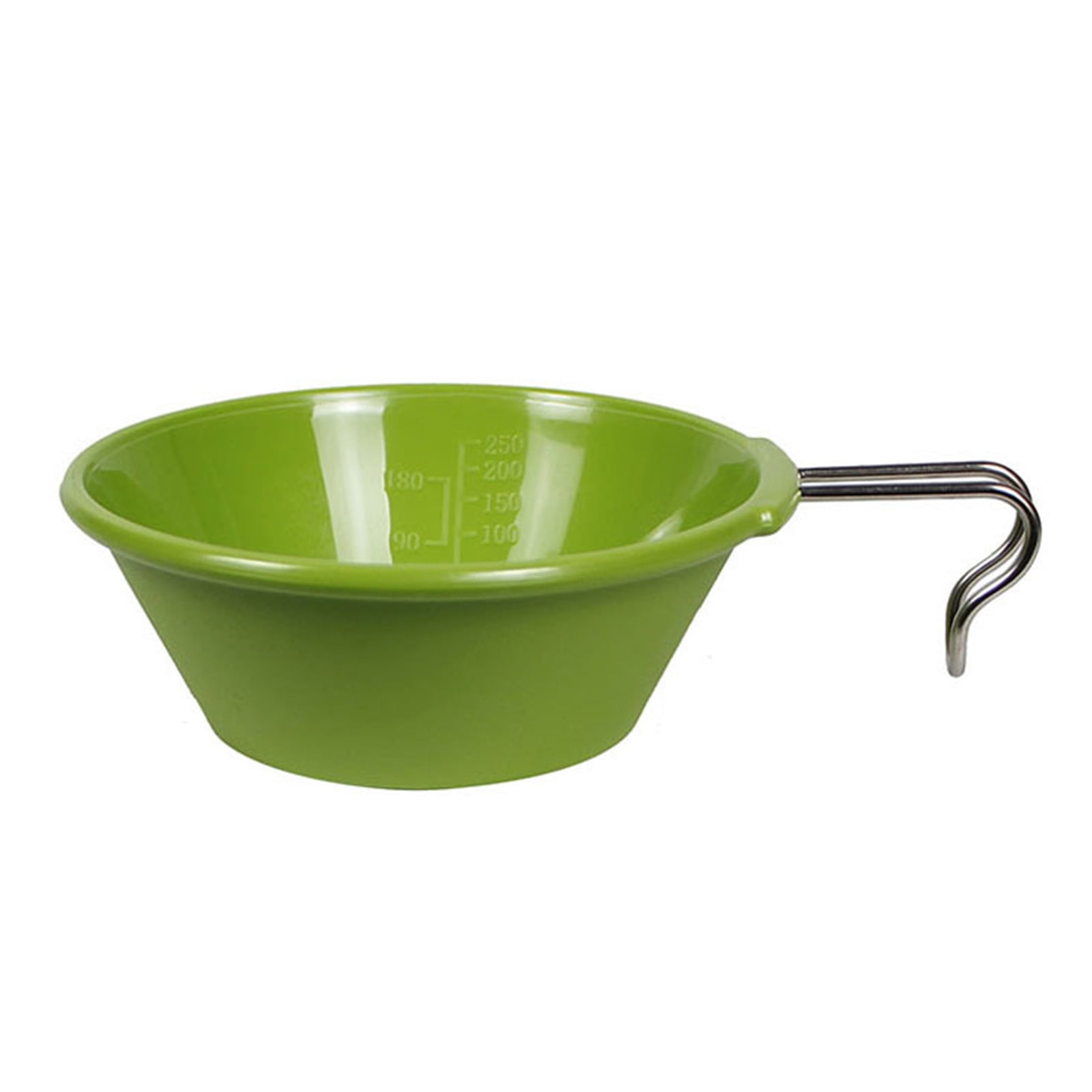 Tuphregyow Colorful Insulated Camping Bowls with Scale Line Drop proof ...